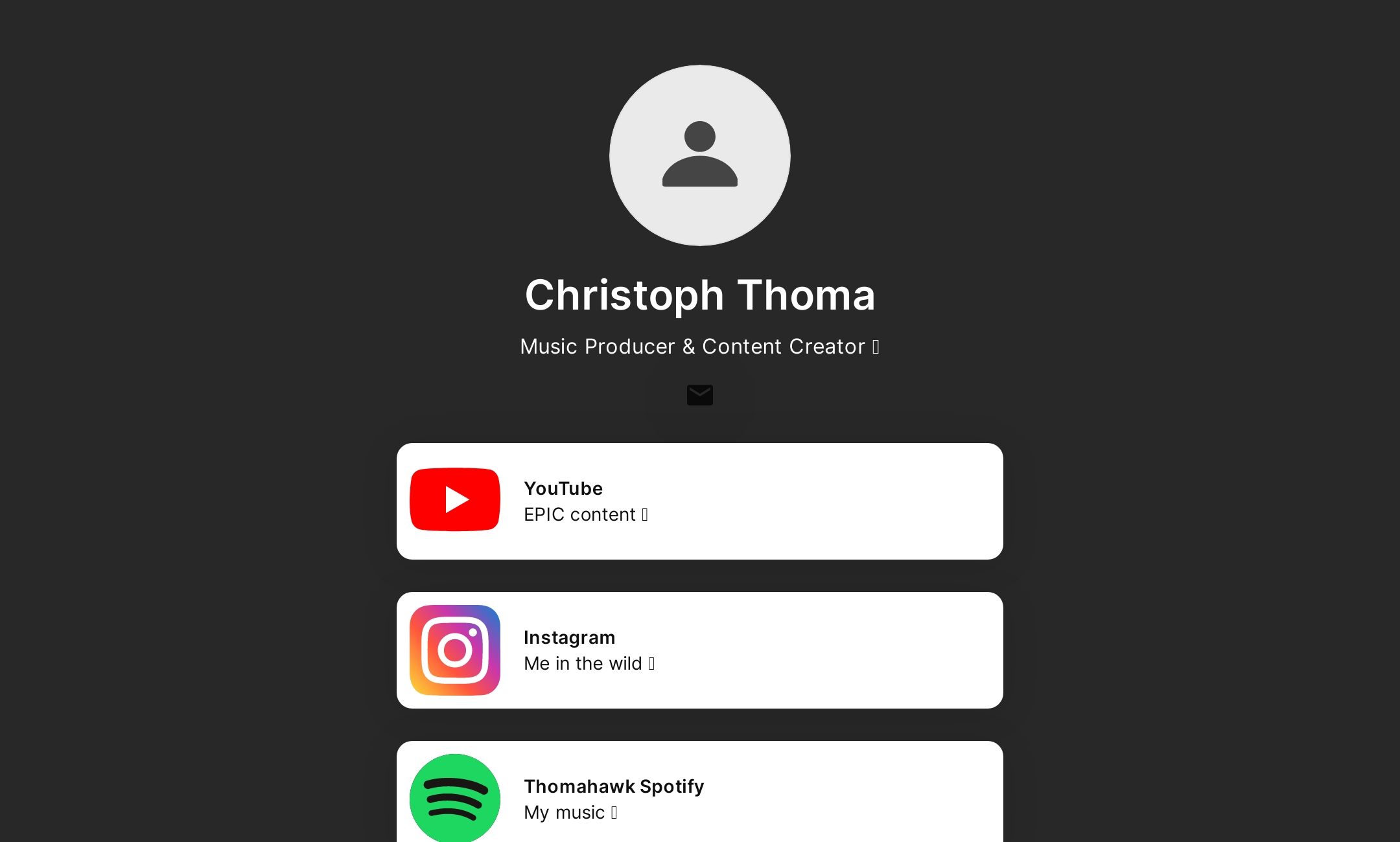 Christoph Thoma's Flowpage