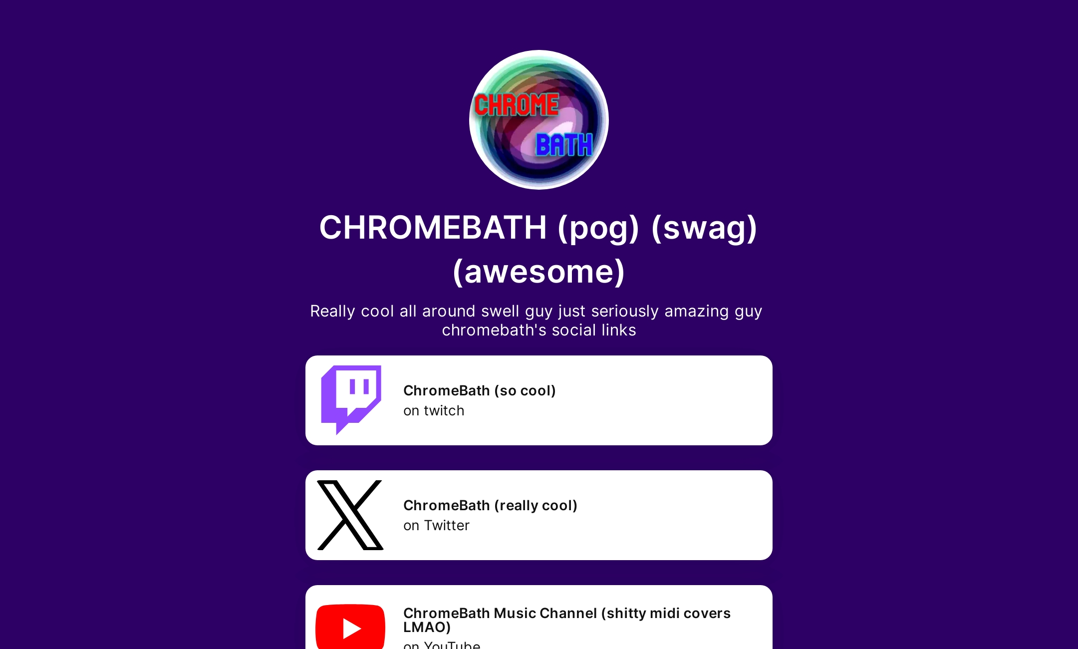 CHROMEBATH (pog) (swag) (awesome)'s Flowpage
