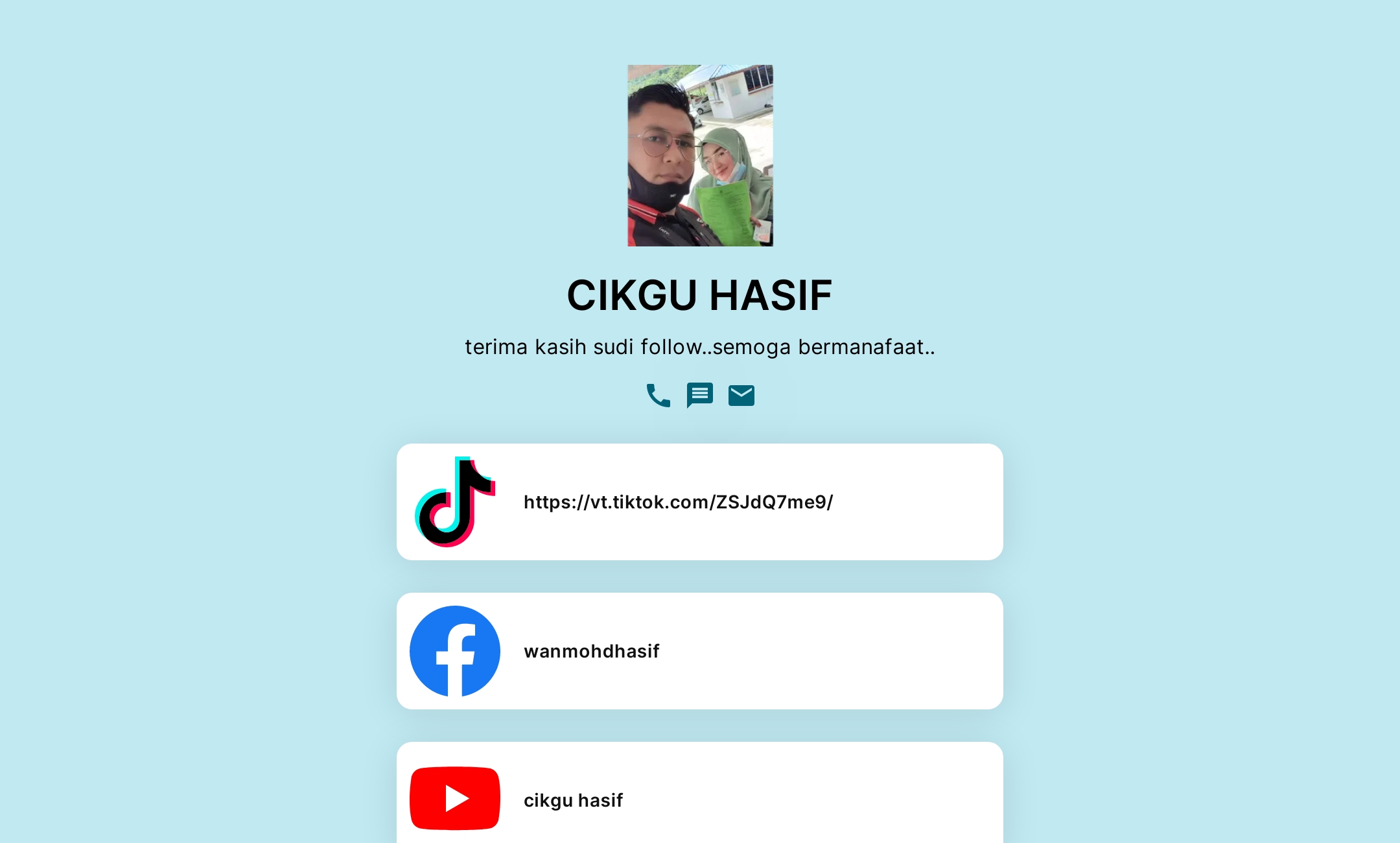 CIKGU HASIF's Flowpage
