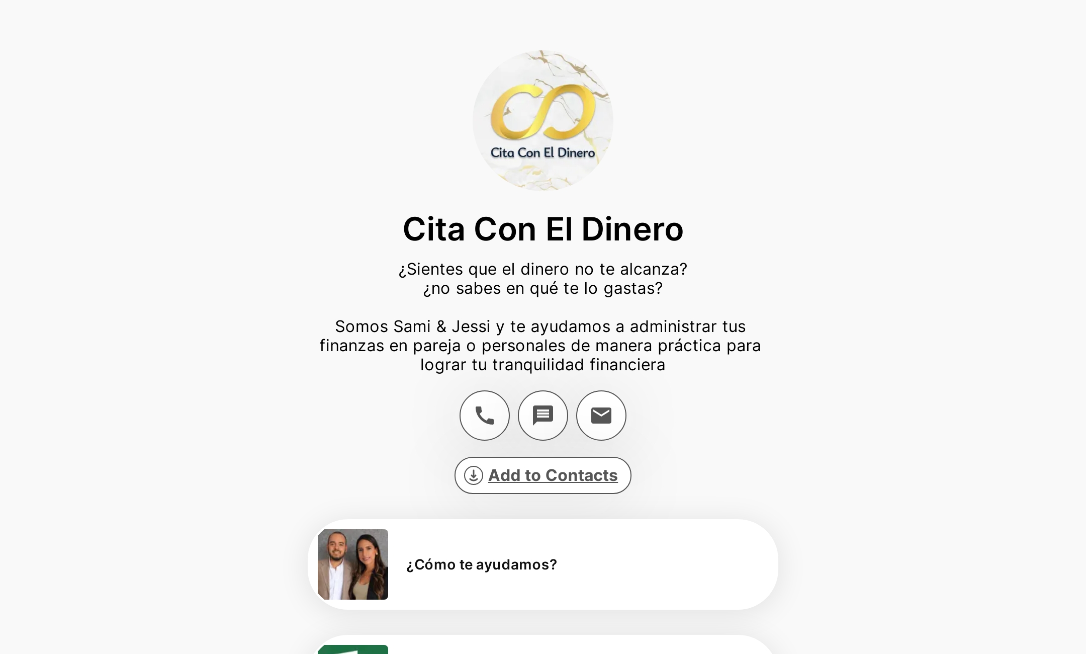 Cita Con El Dinero's Flowpage