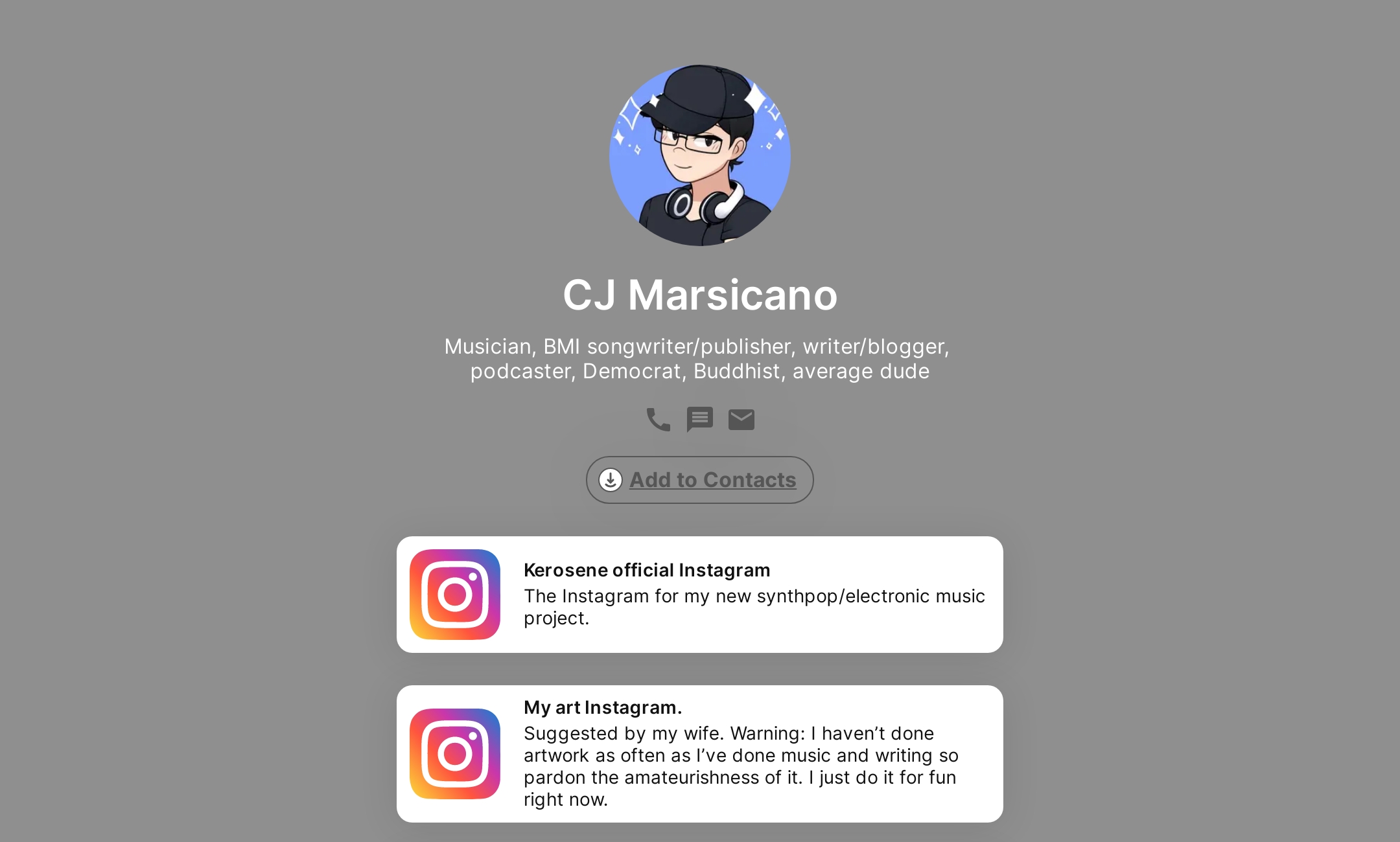 CJ Marsicano's Flowpage
