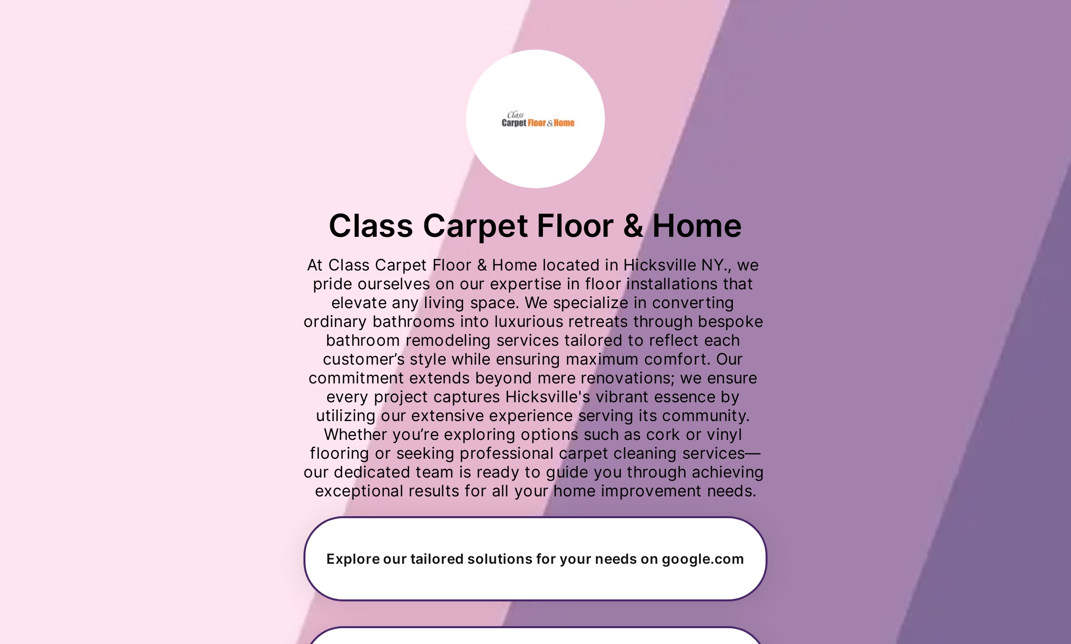 Class Carpet Floor & Home's Flowpage