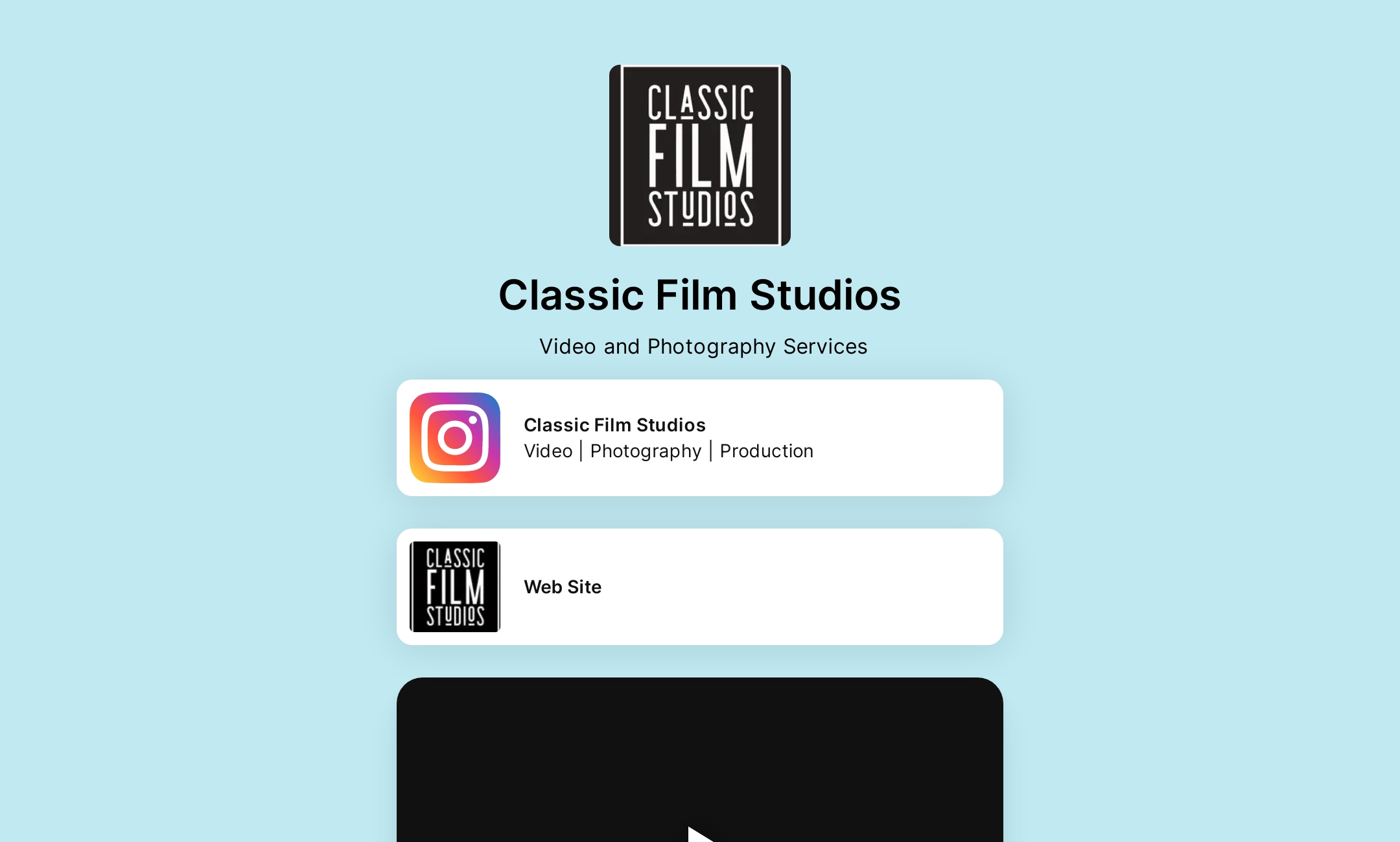 Classic Film Studios' Flowpage