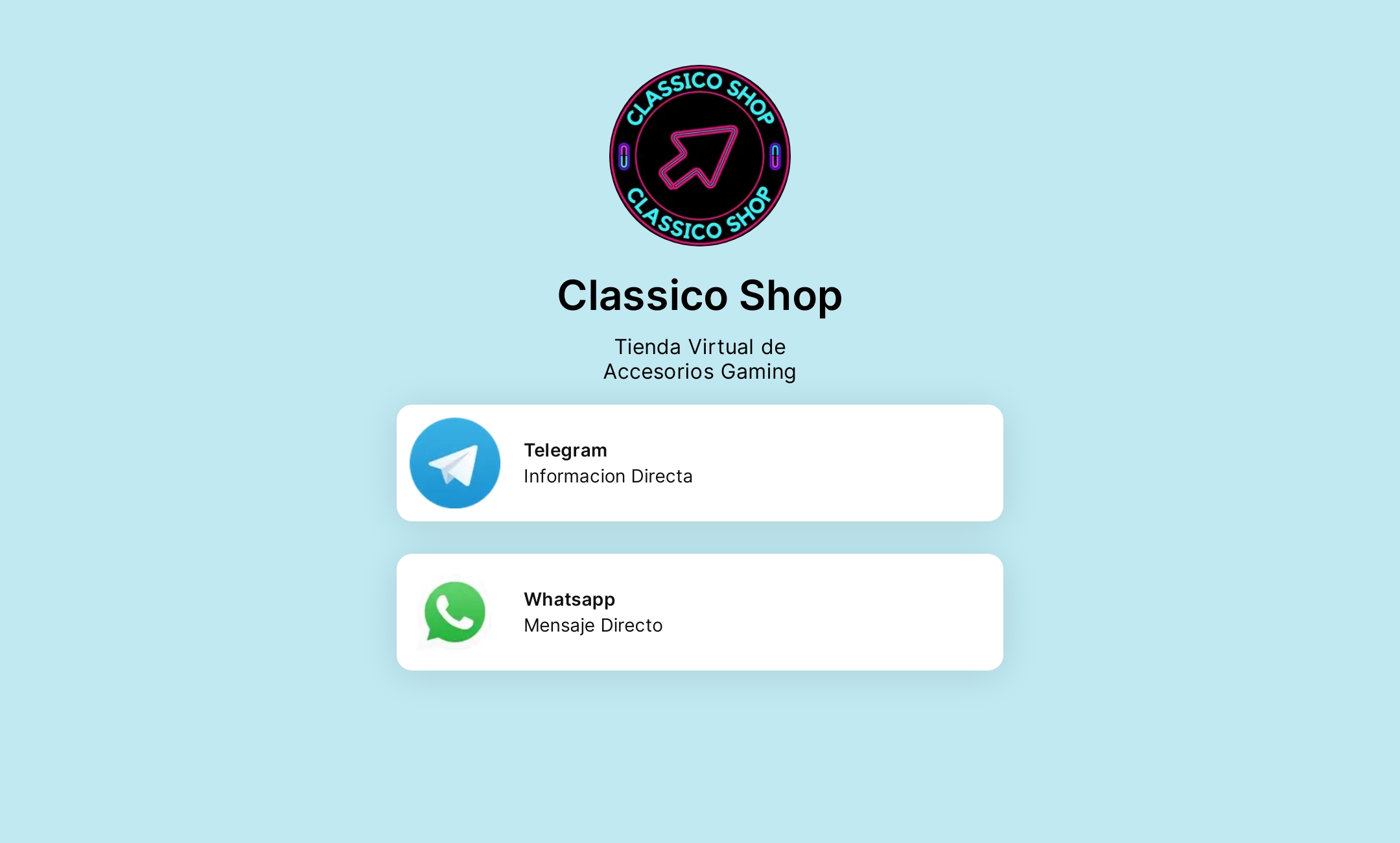 Classico Shop's Flowpage