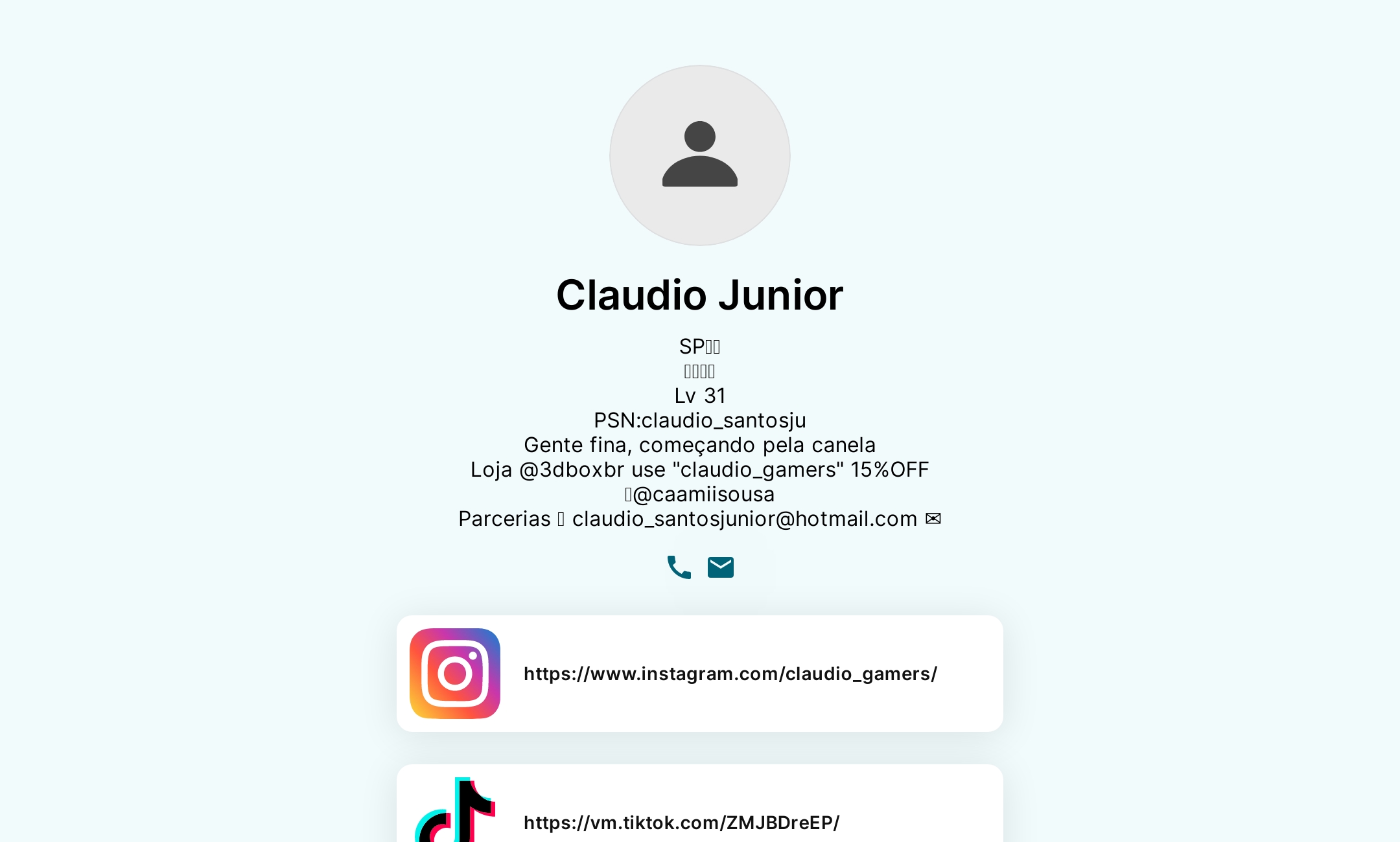 Claudio Junior's Flowpage