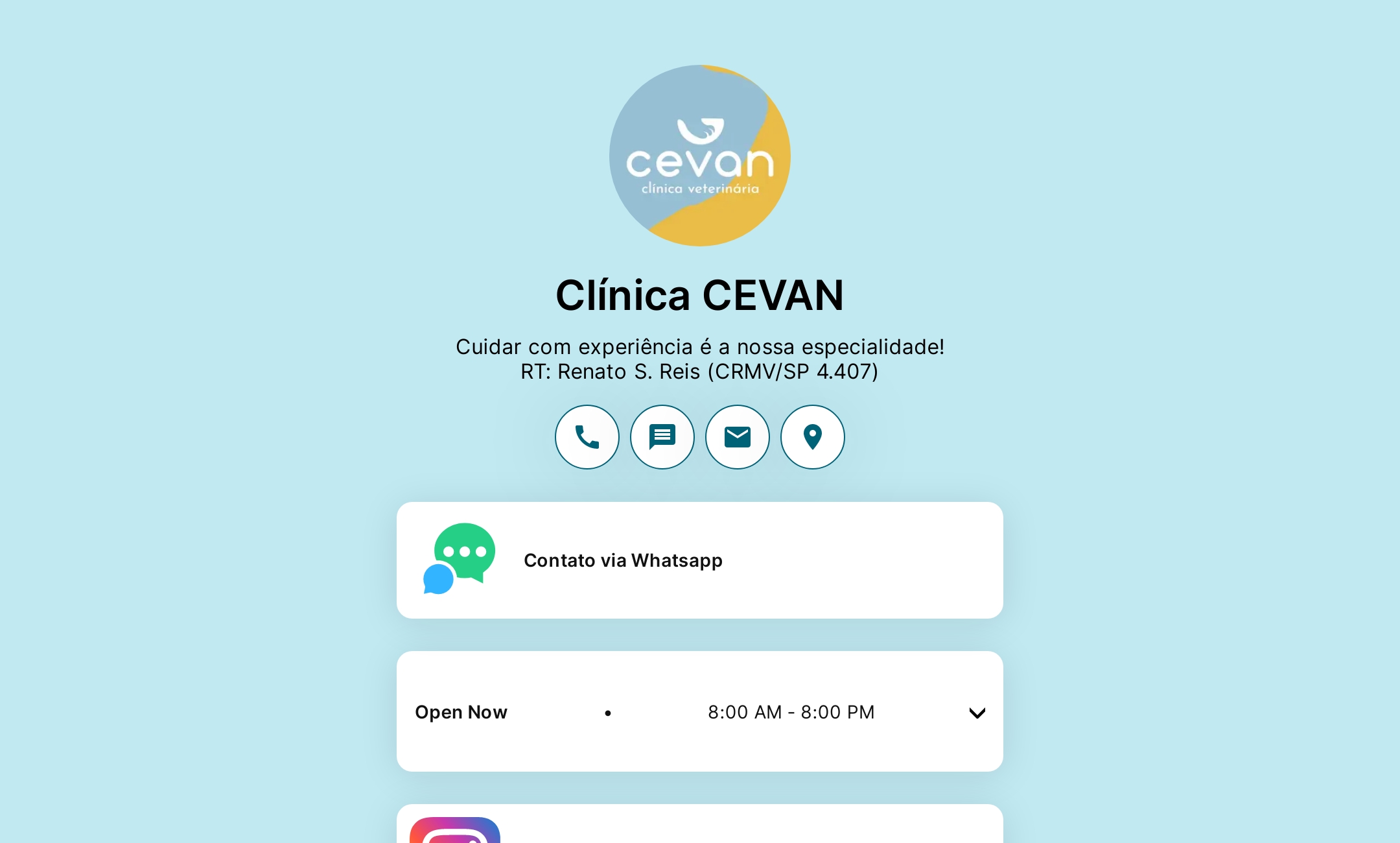Clínica CEVAN's Flowpage