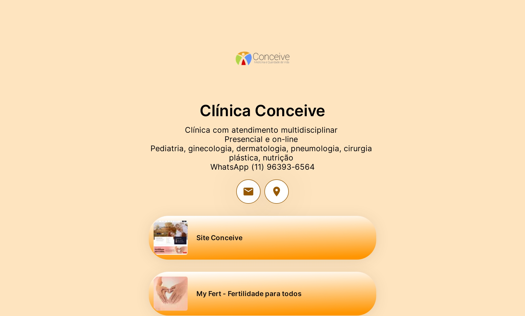 Clínica Conceive's Flowpage