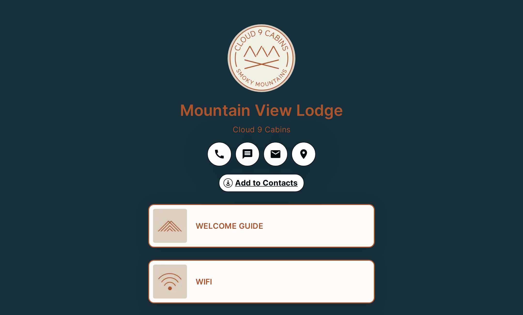 Mountain View Lodge's Flowpage