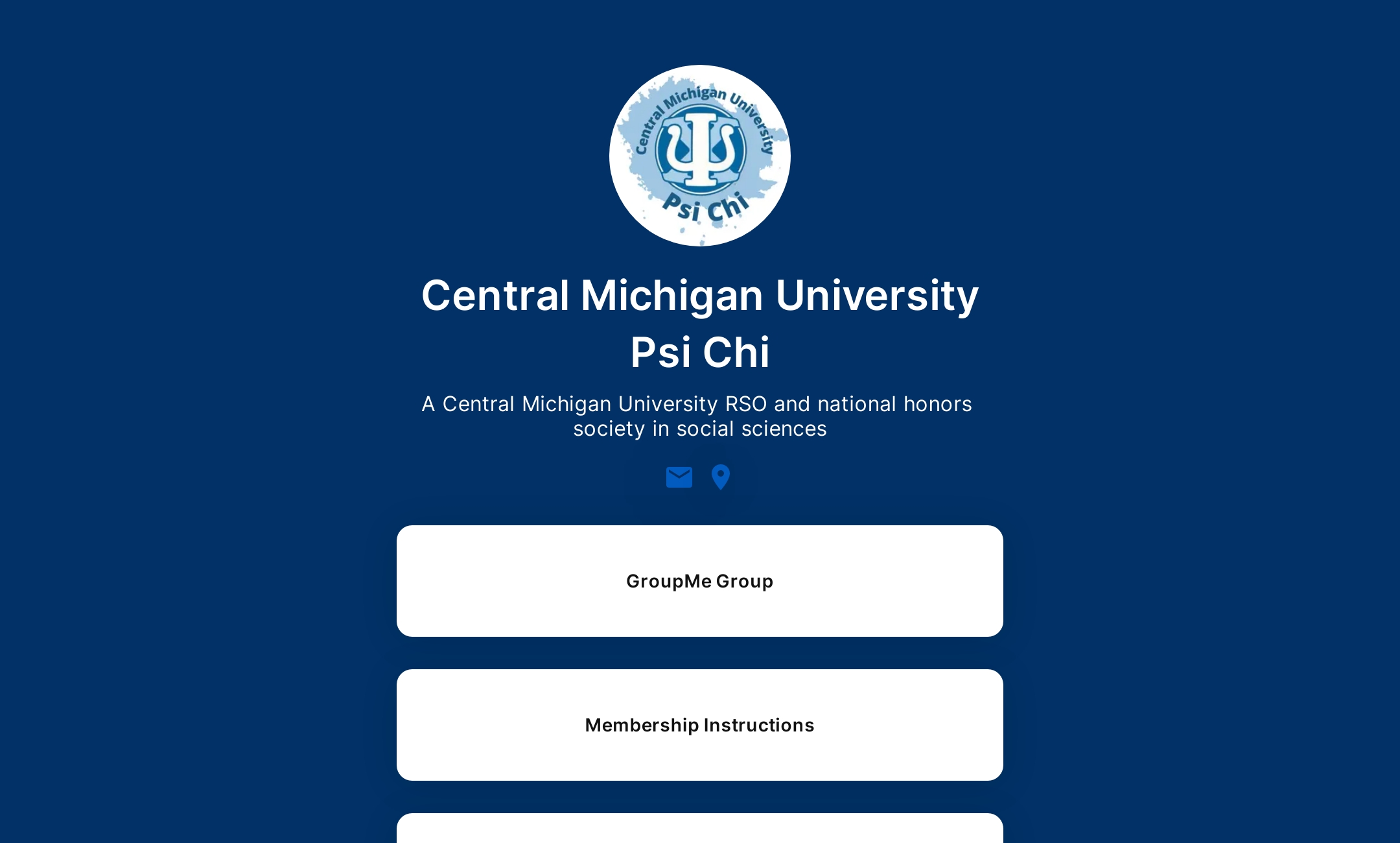 Central Michigan University Psi Chi's Flowpage