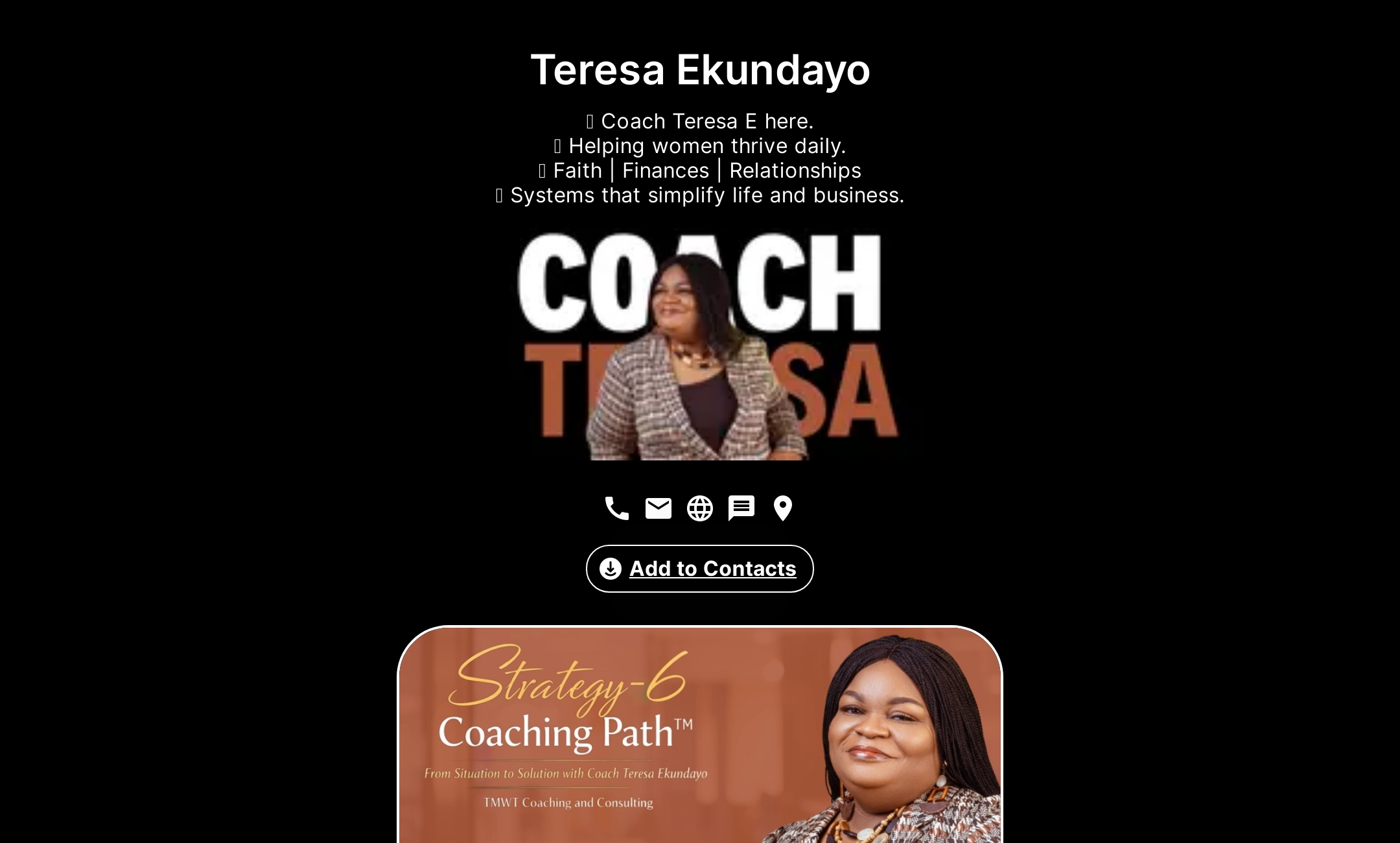 Teresa Ekundayo's Flowpage