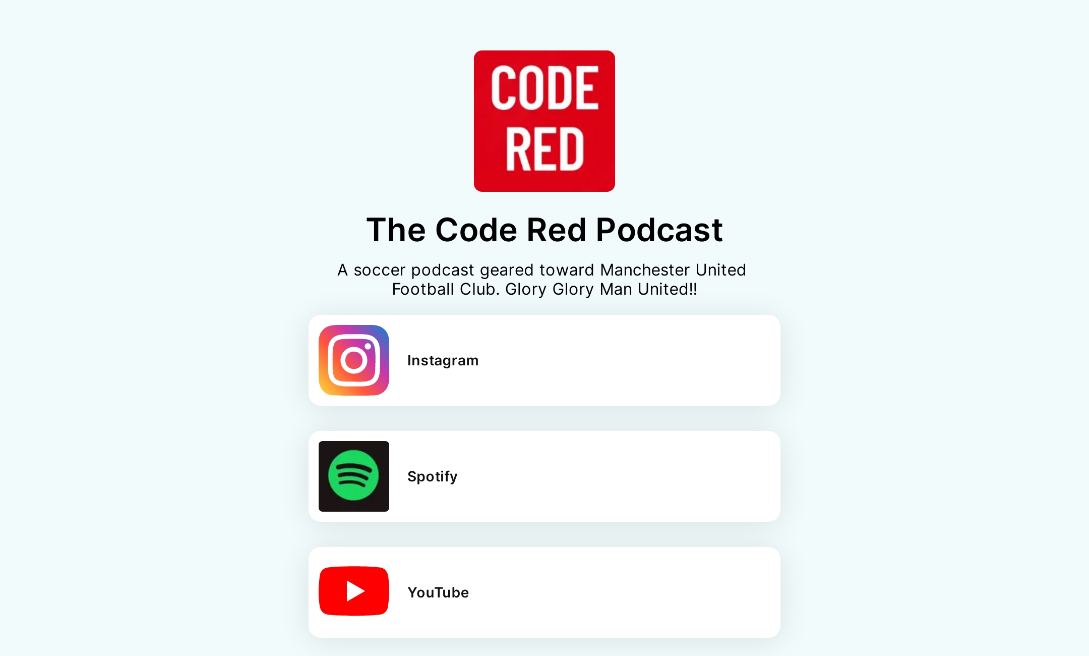 The Code Red Podcast's Flowpage