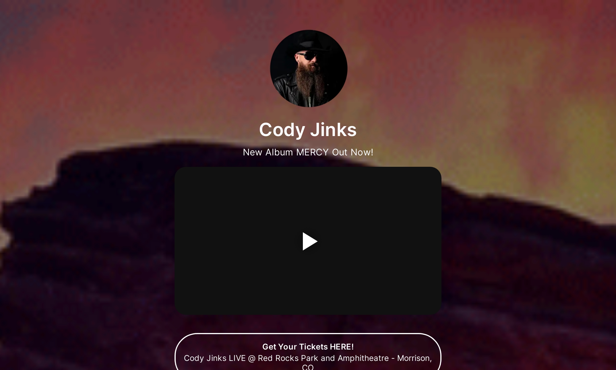 Cody Jinks' Flowpage