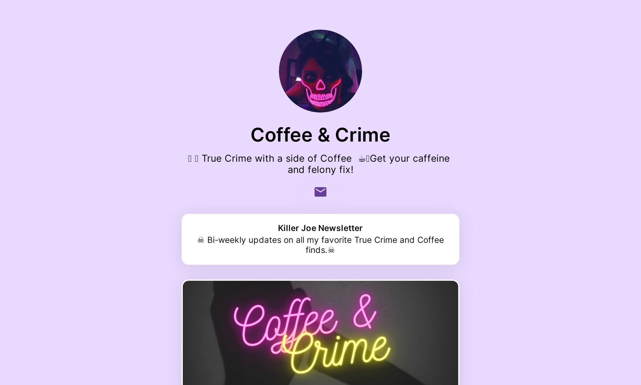 Coffee & Crime's Flowpage