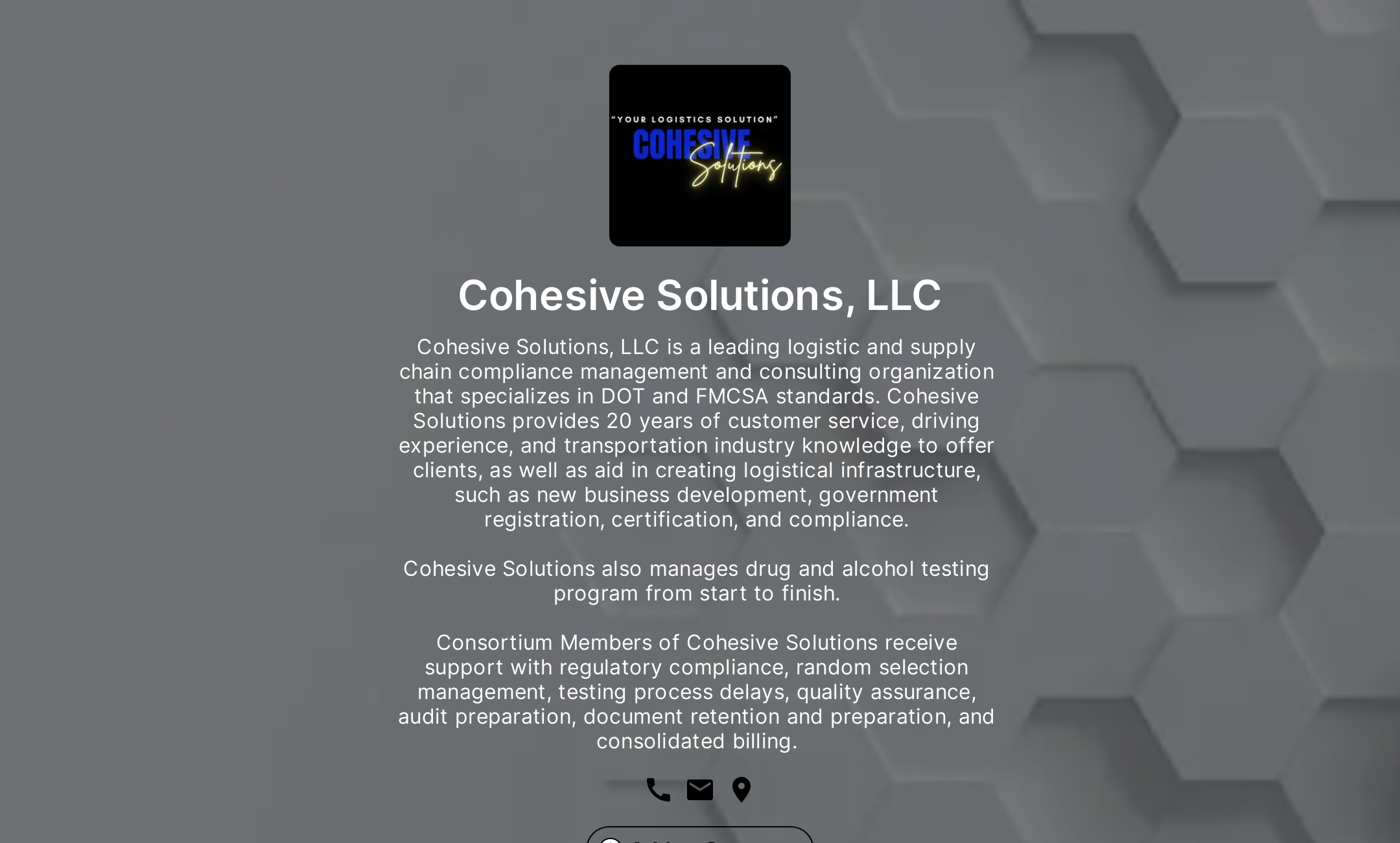 Cohesive Solutions, LLC's Flowpage