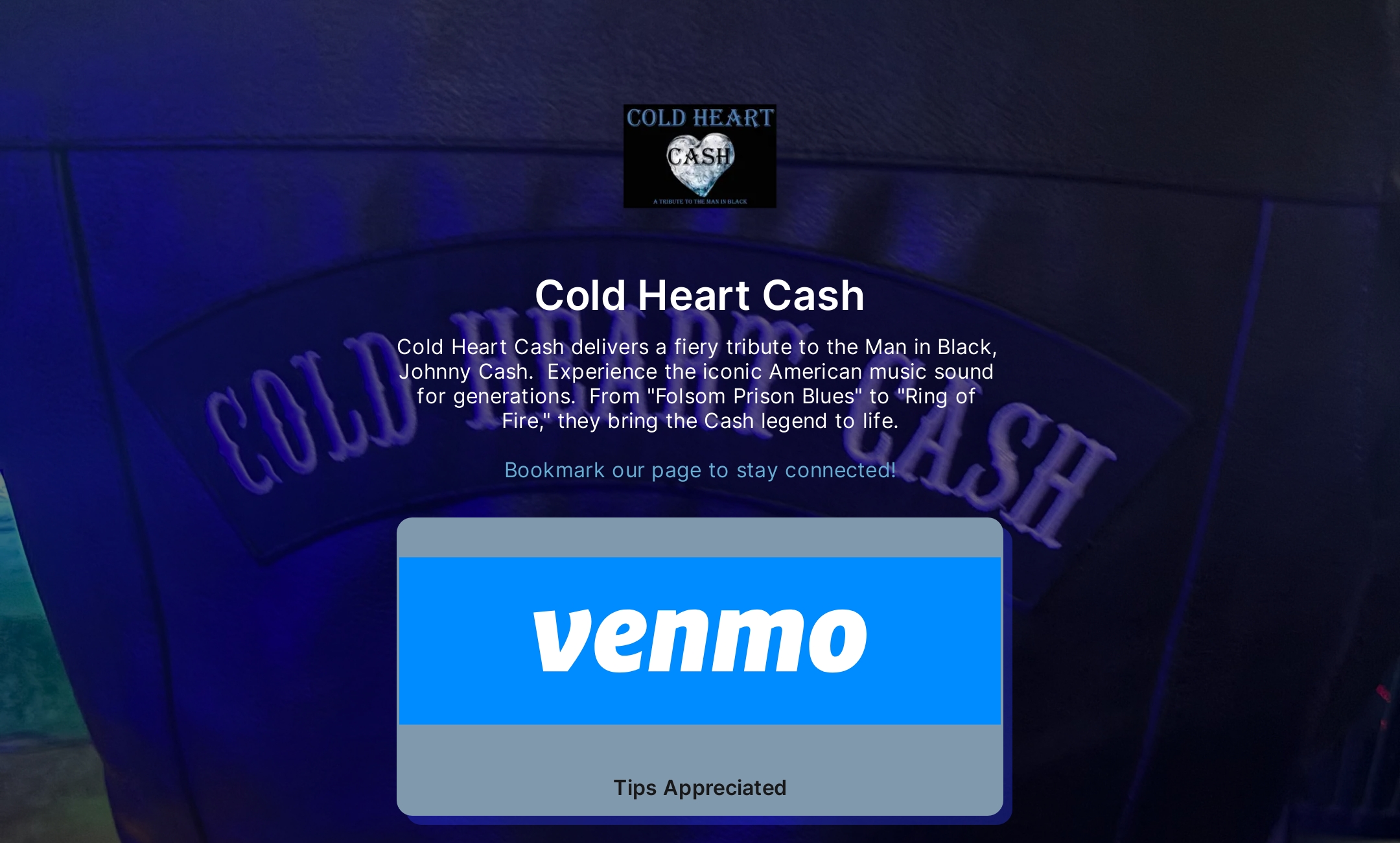 Cold Heart Cash Tribute Band