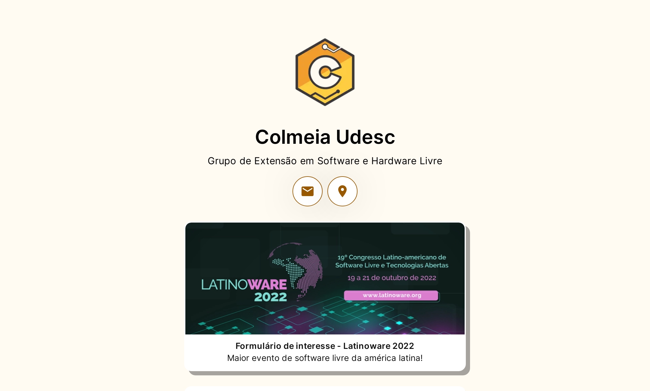Colmeia Udesc's Flowpage
