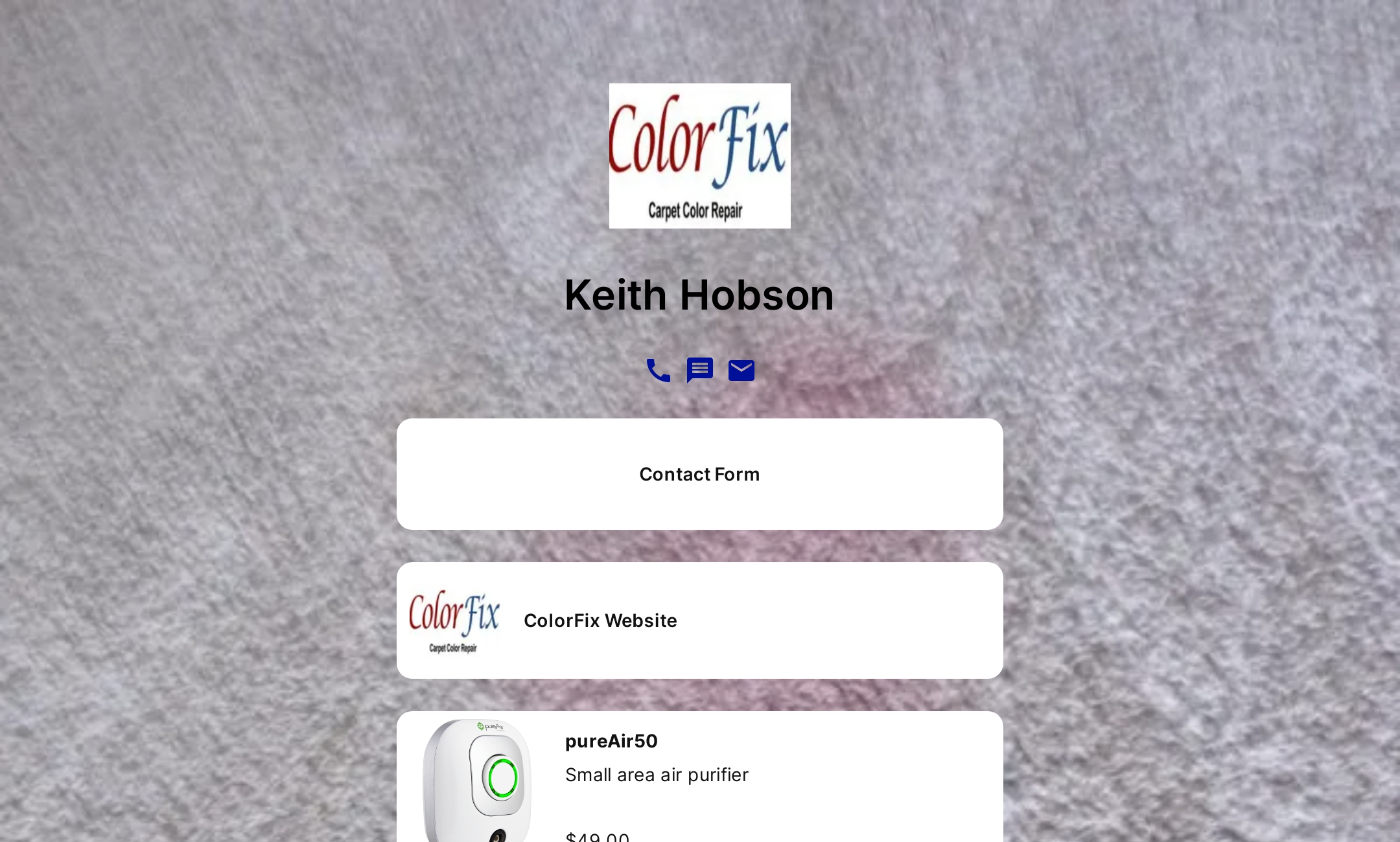 Keith Hobson's Flowpage
