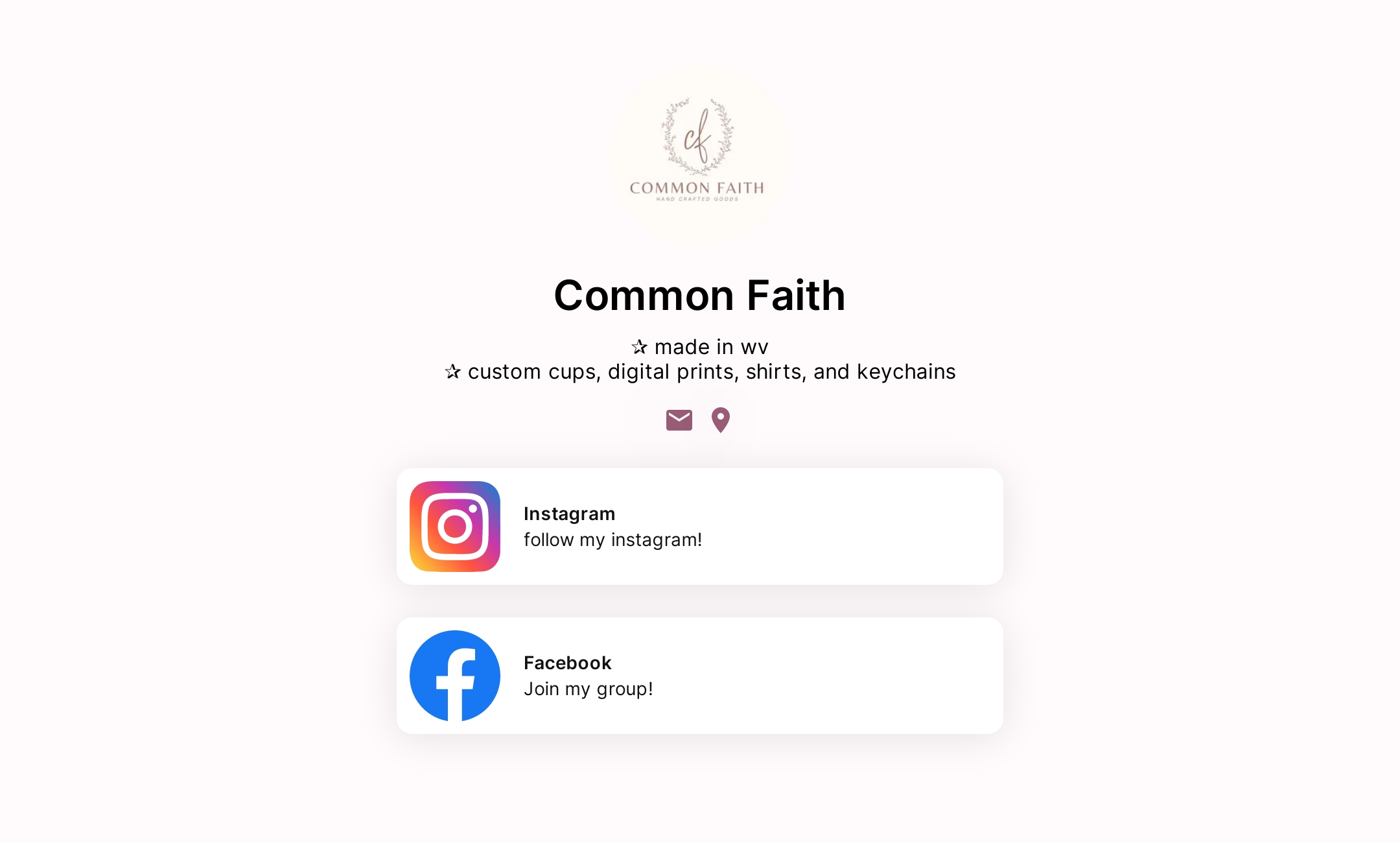 Common Faith 's Flowpage