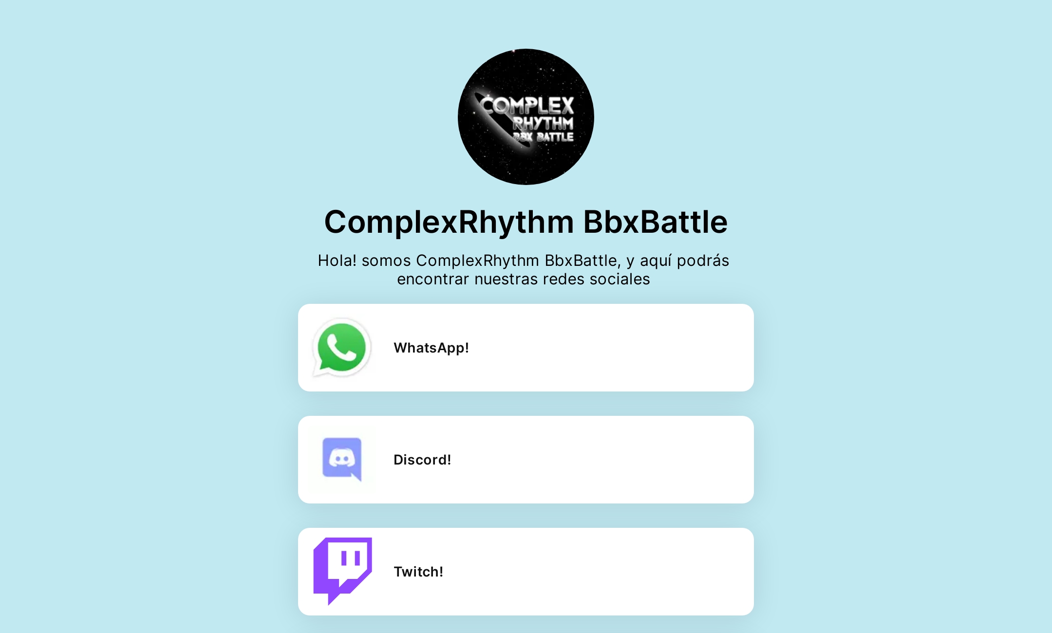 ComplexRhythm BbxBattle's Flowpage