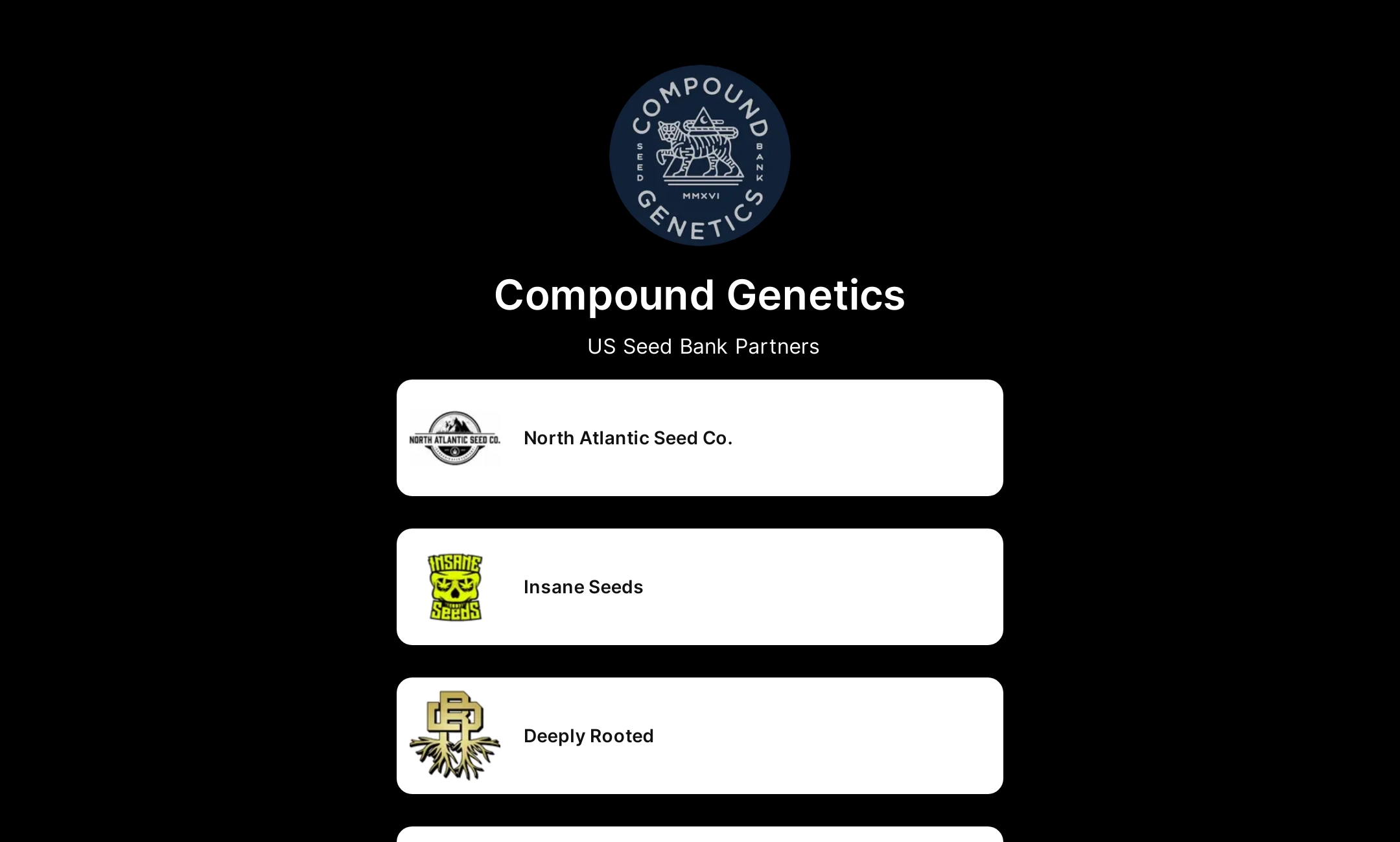 Compound Genetics 's Flowpage