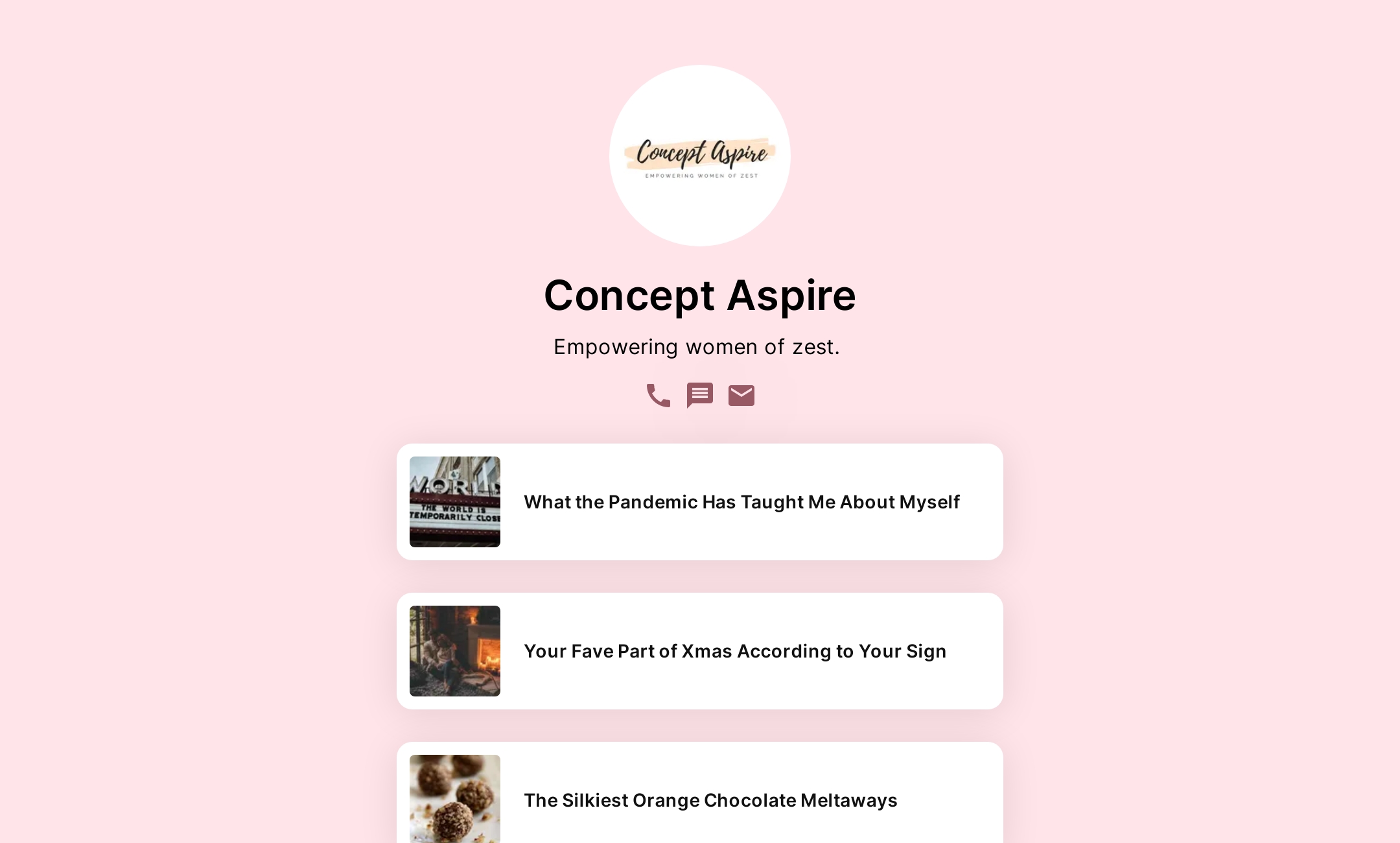 Concept Aspire 's Flowpage