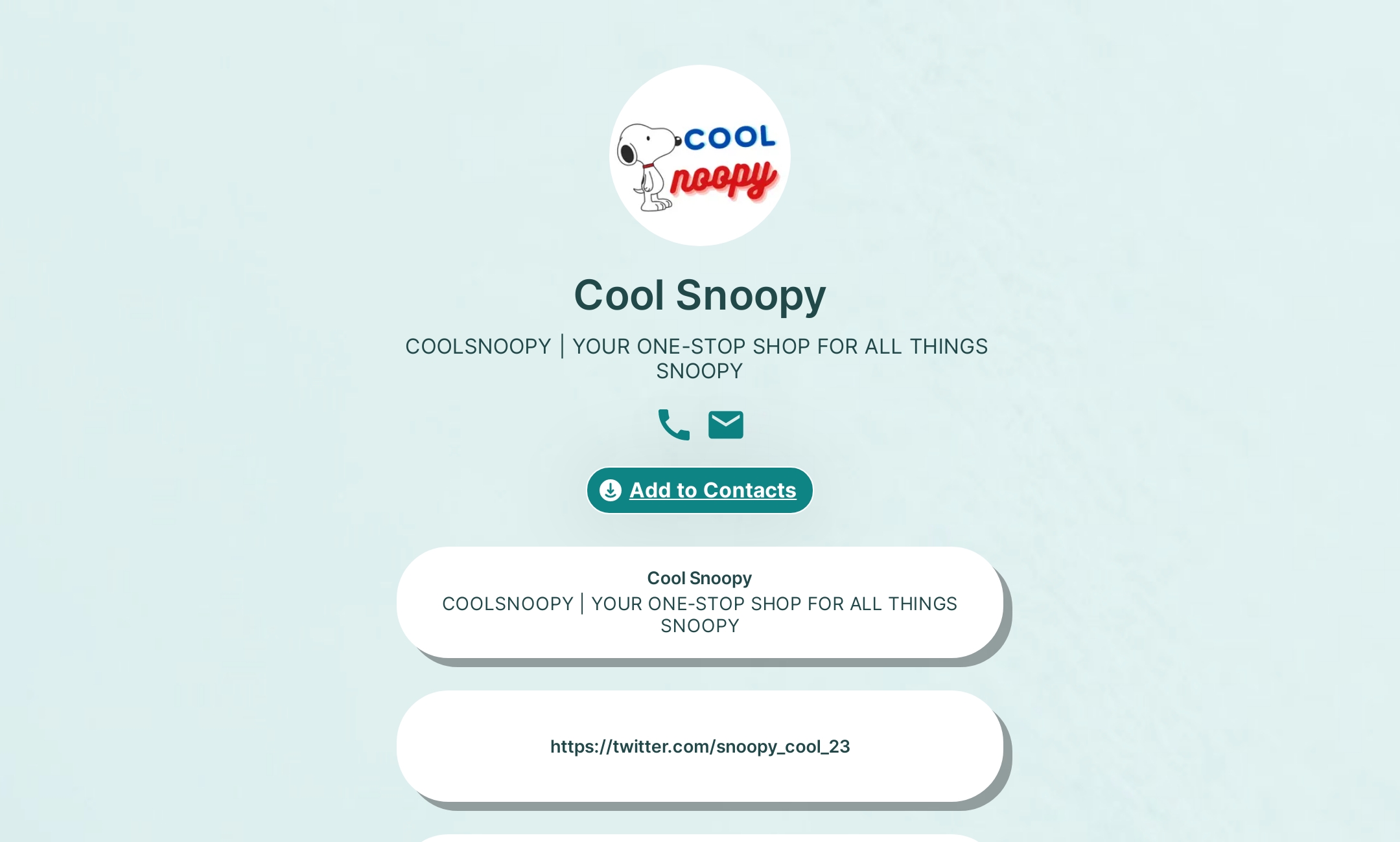 Cool Snoopy's Flowpage