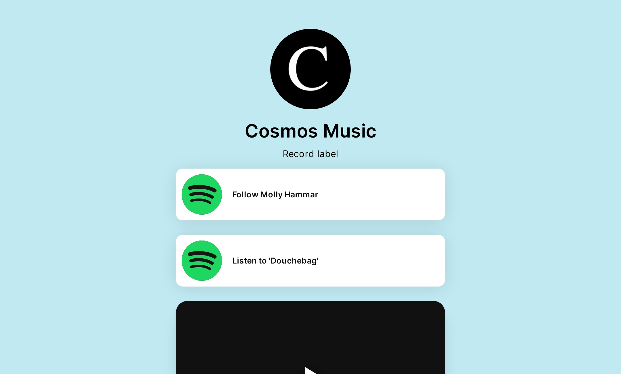 Cosmos Music's Flowpage