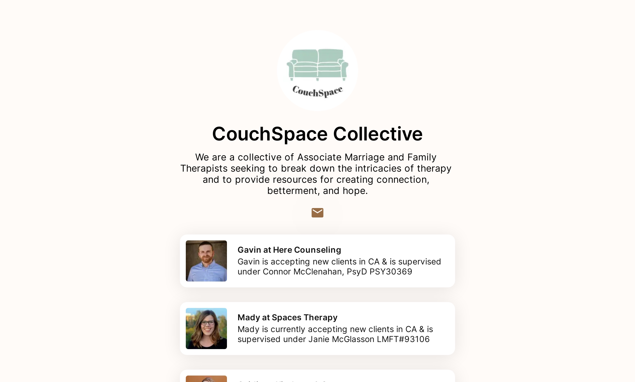 CouchSpace Collective's Flowpage