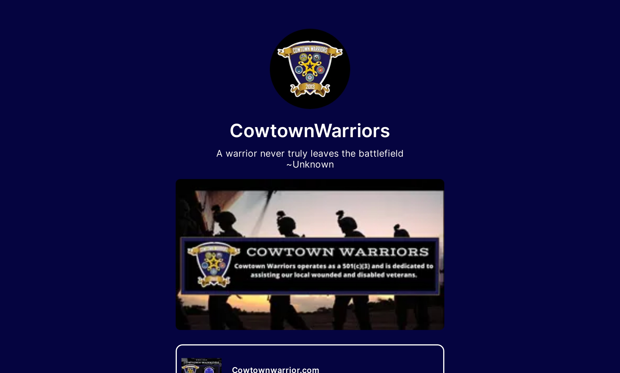 CowtownWarriors 's Flowpage