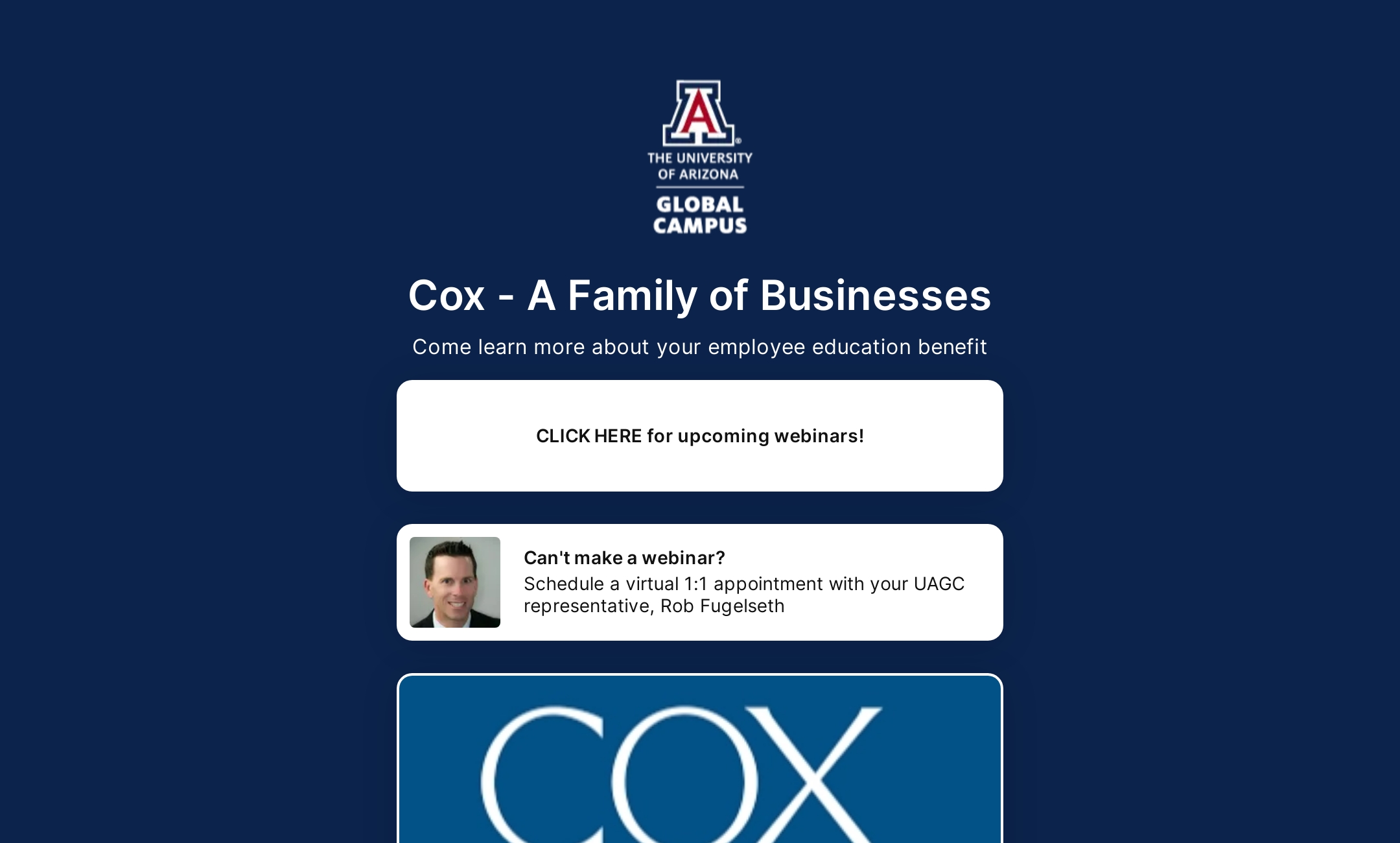 Cox - A Family of Businesses' Flowpage