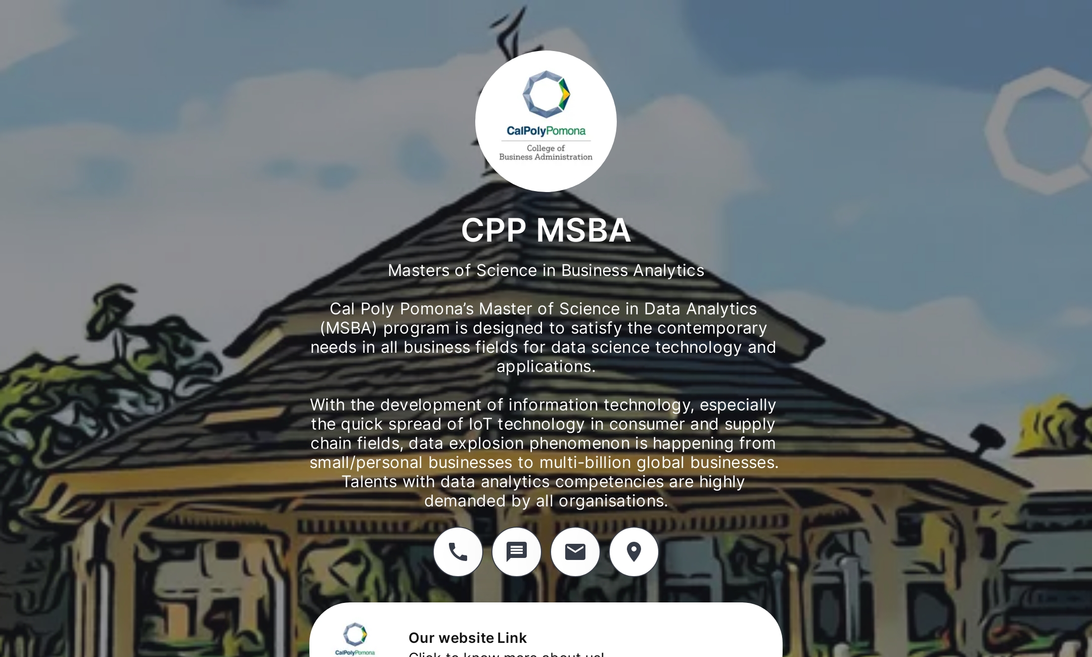CPP MSBA's Flowpage