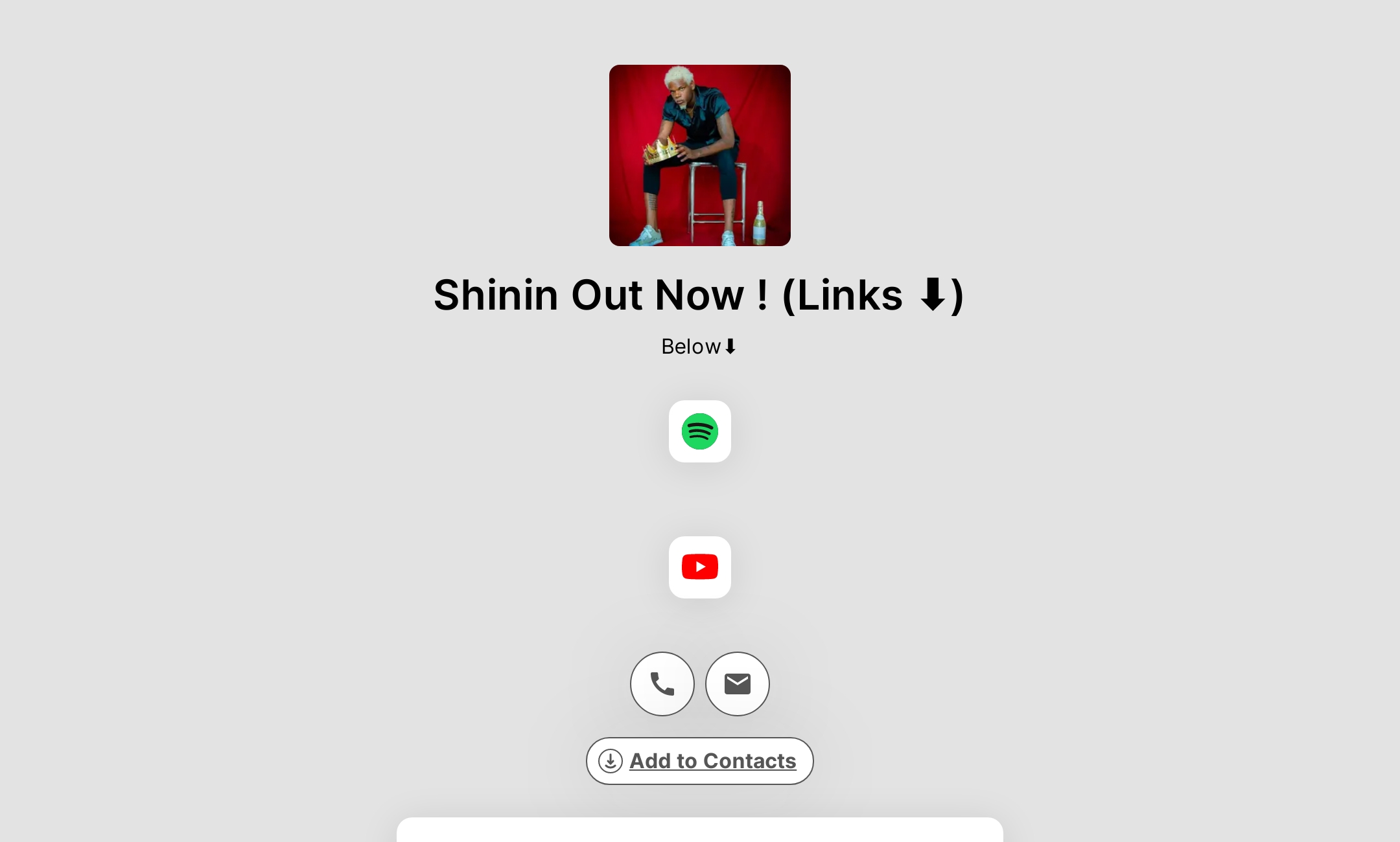 Shinin Out Now ! (Links ⬇️)'s Flowpage