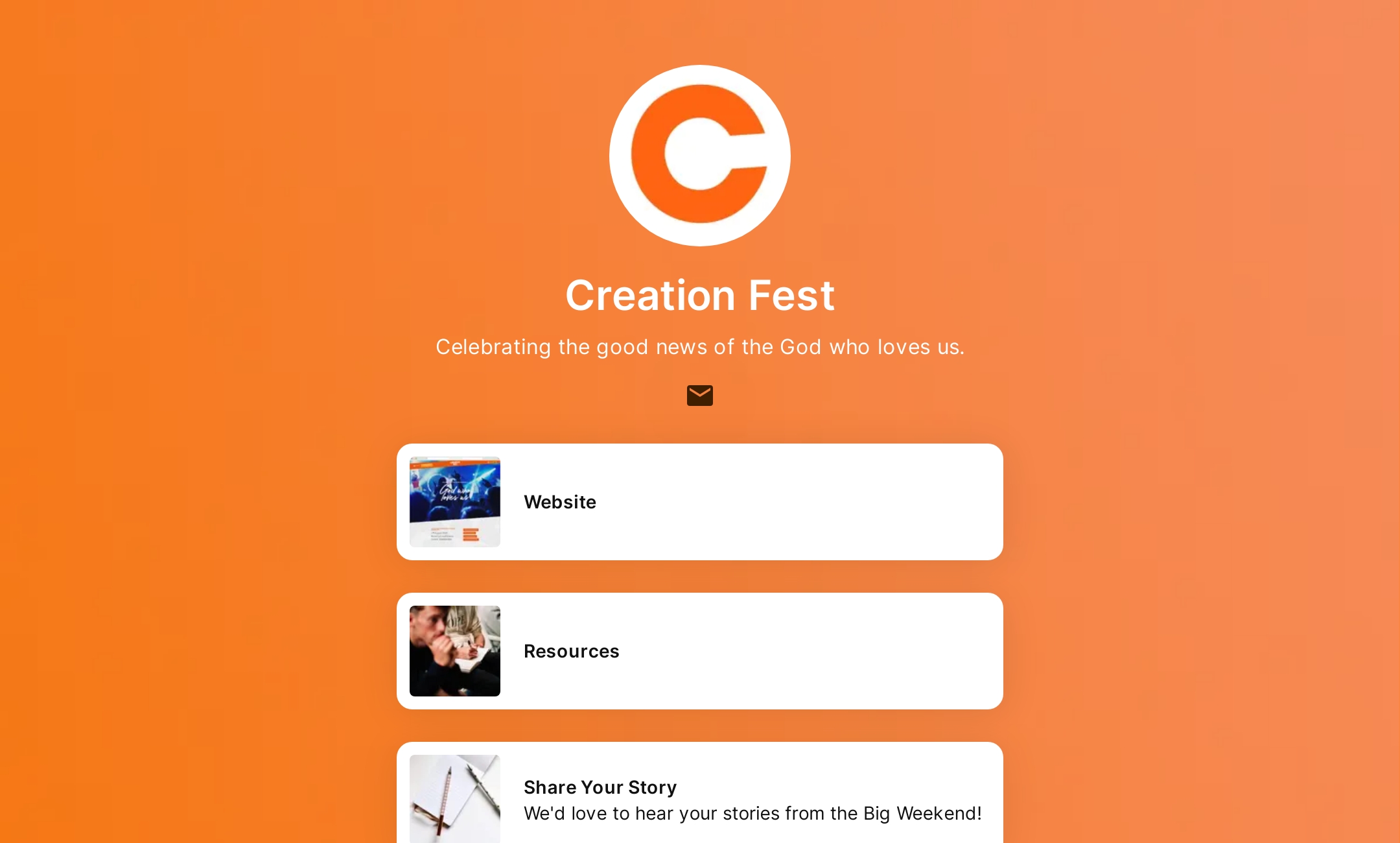 Creation Fest's Flowpage