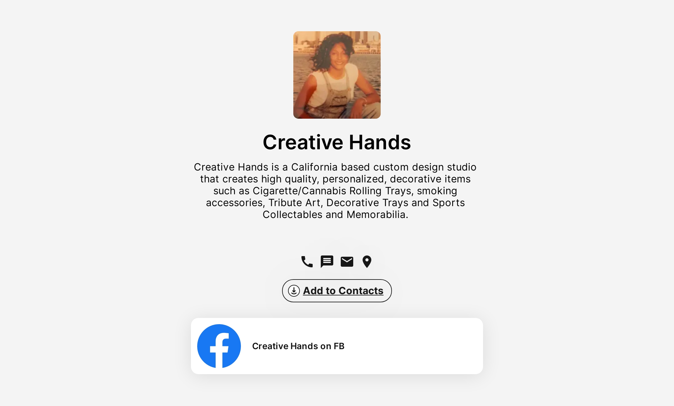 Creative Hands' Flowpage