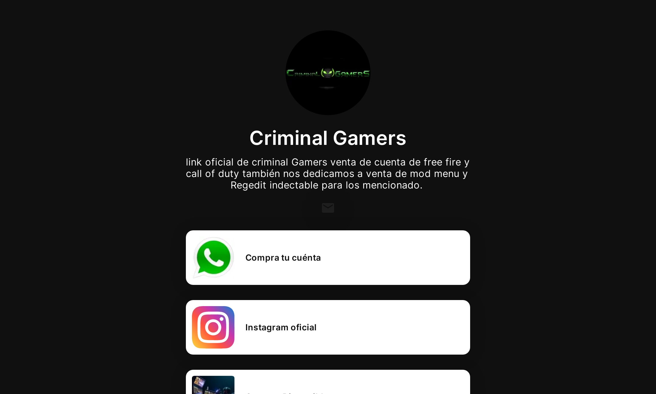 Criminal Gamers 's Flowpage