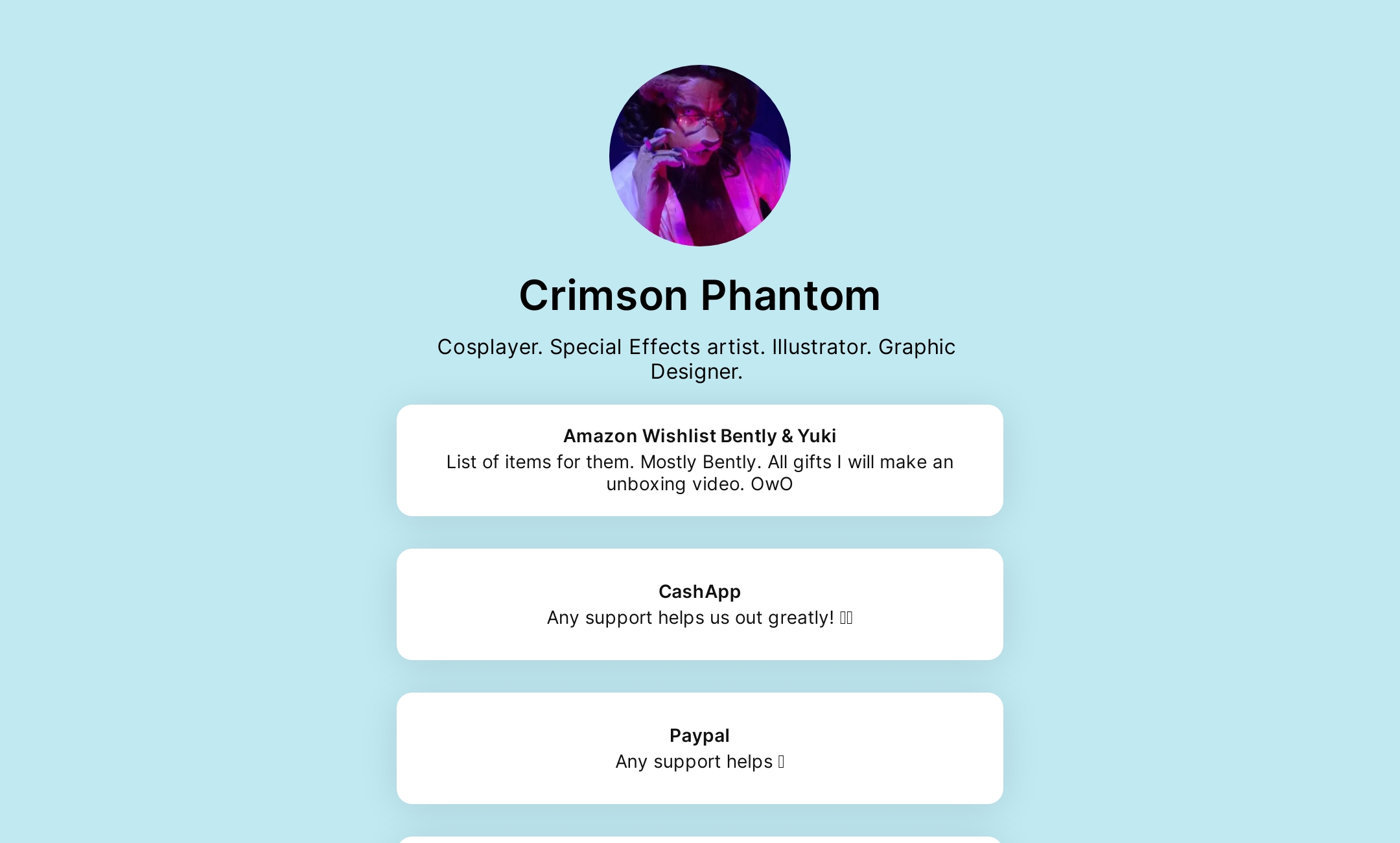Crimson Phantom's Flowpage