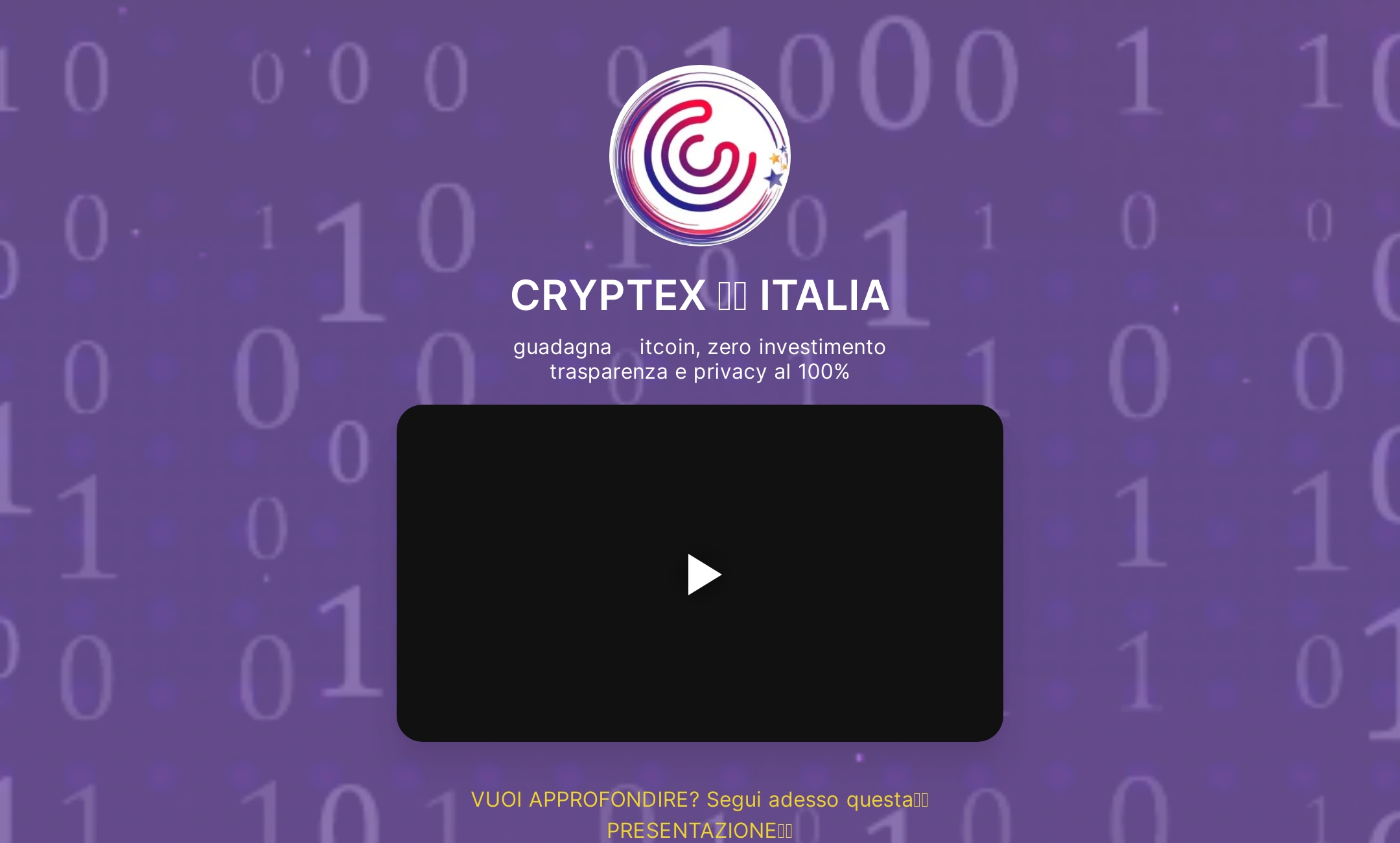 CRYPTEX 🇮🇹 ITALIA's Flowpage
