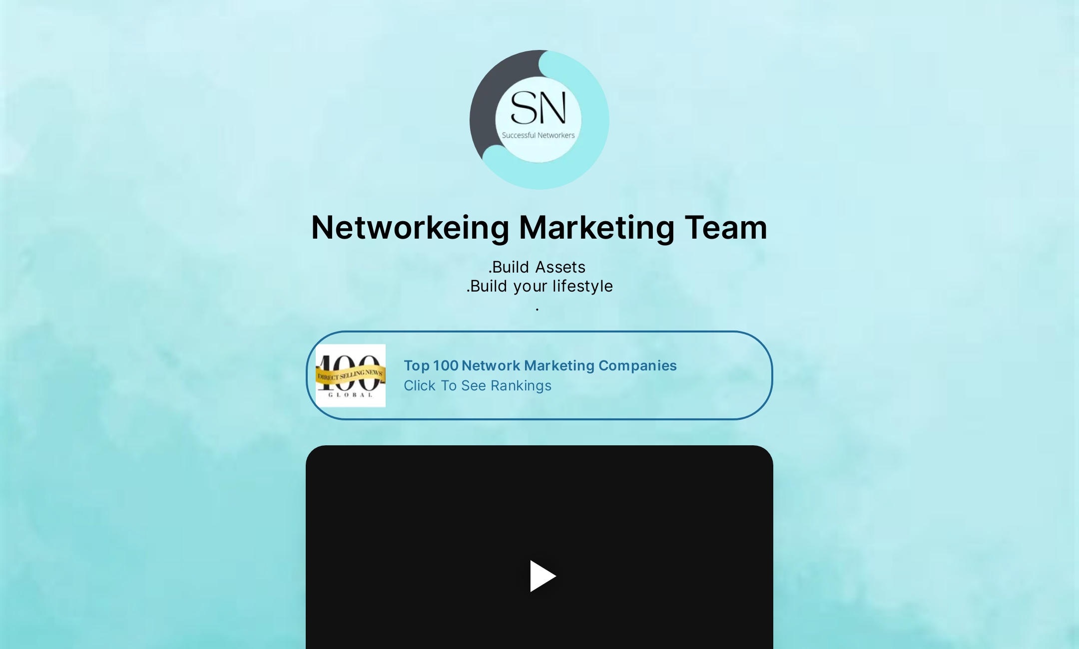 Networkeing Marketing Team's Flowpage