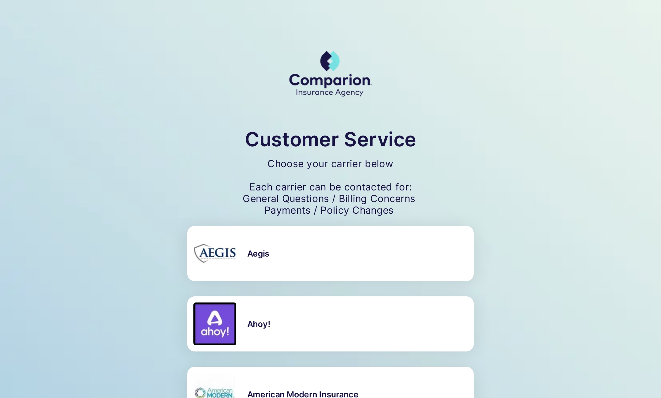 Customer Service 's Flowpage