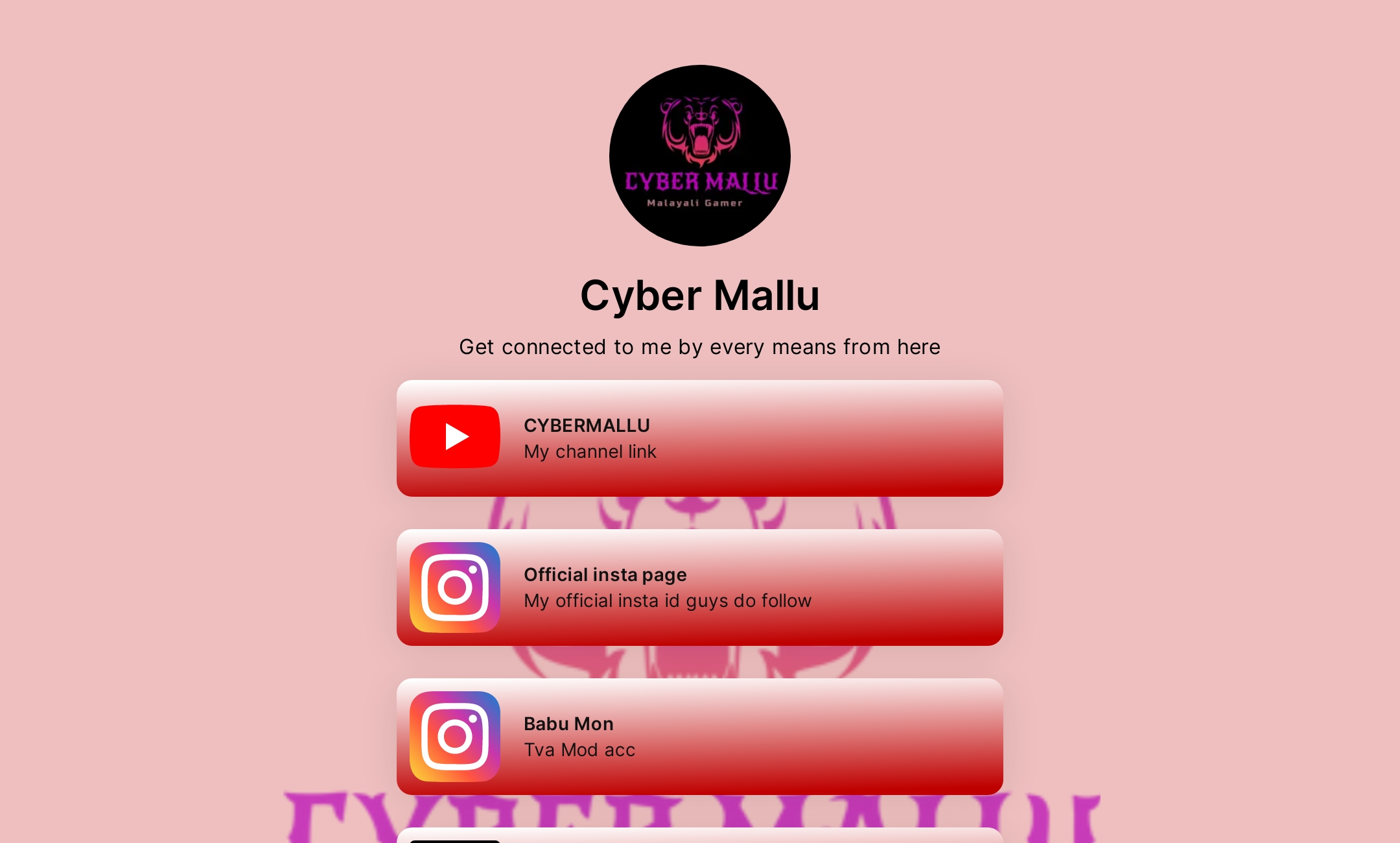 Cyber Mallu's Flowpage