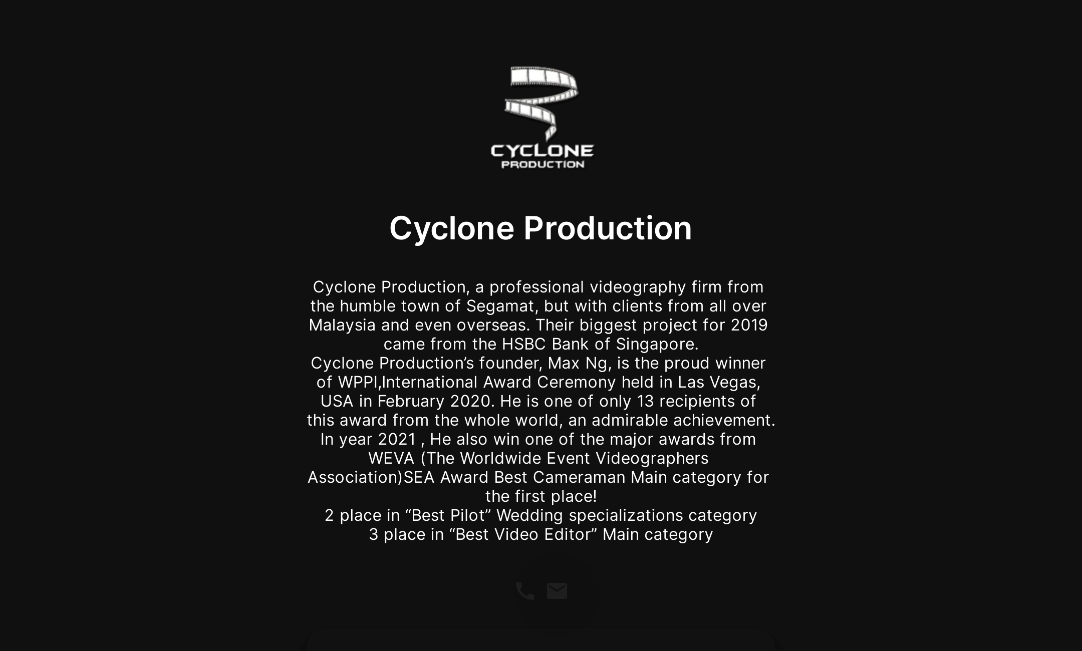 Cyclone Production's Flowpage