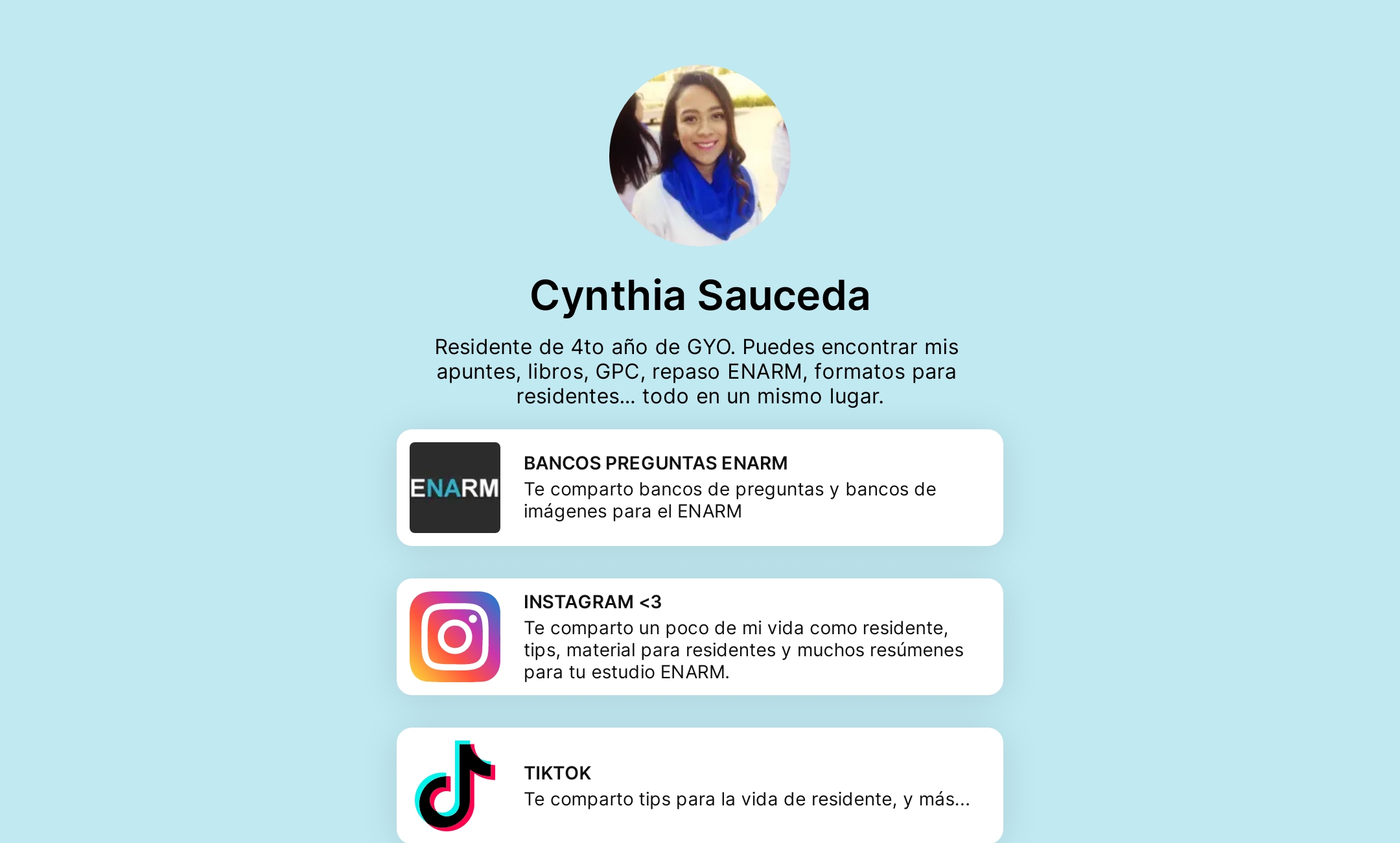 Cynthia Sauceda's Flowpage
