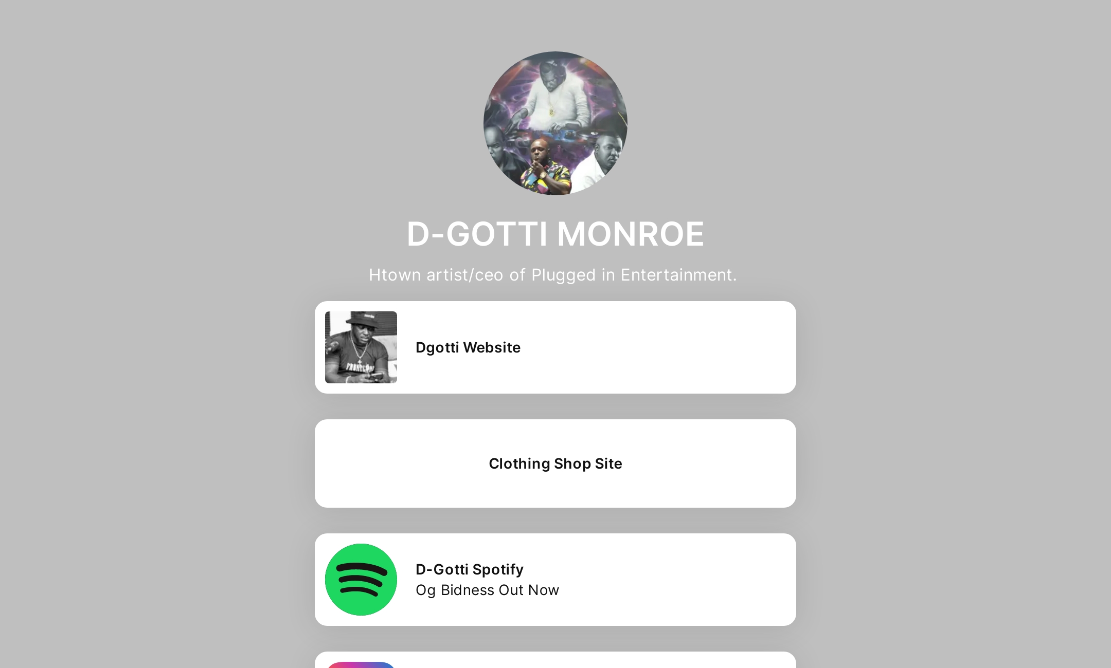 D-GOTTI MONROE 's Flowpage