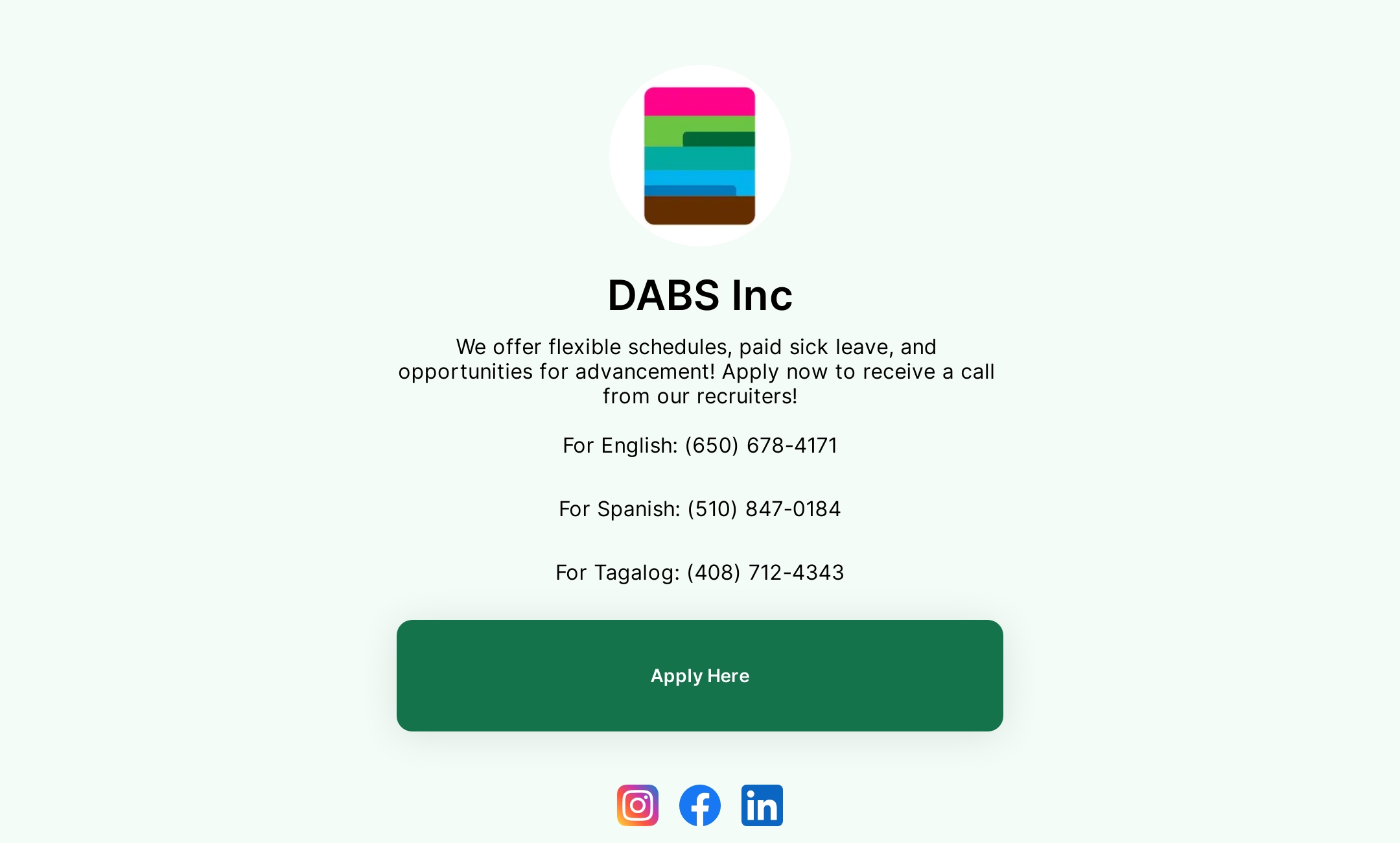 DABS Inc's Flowpage