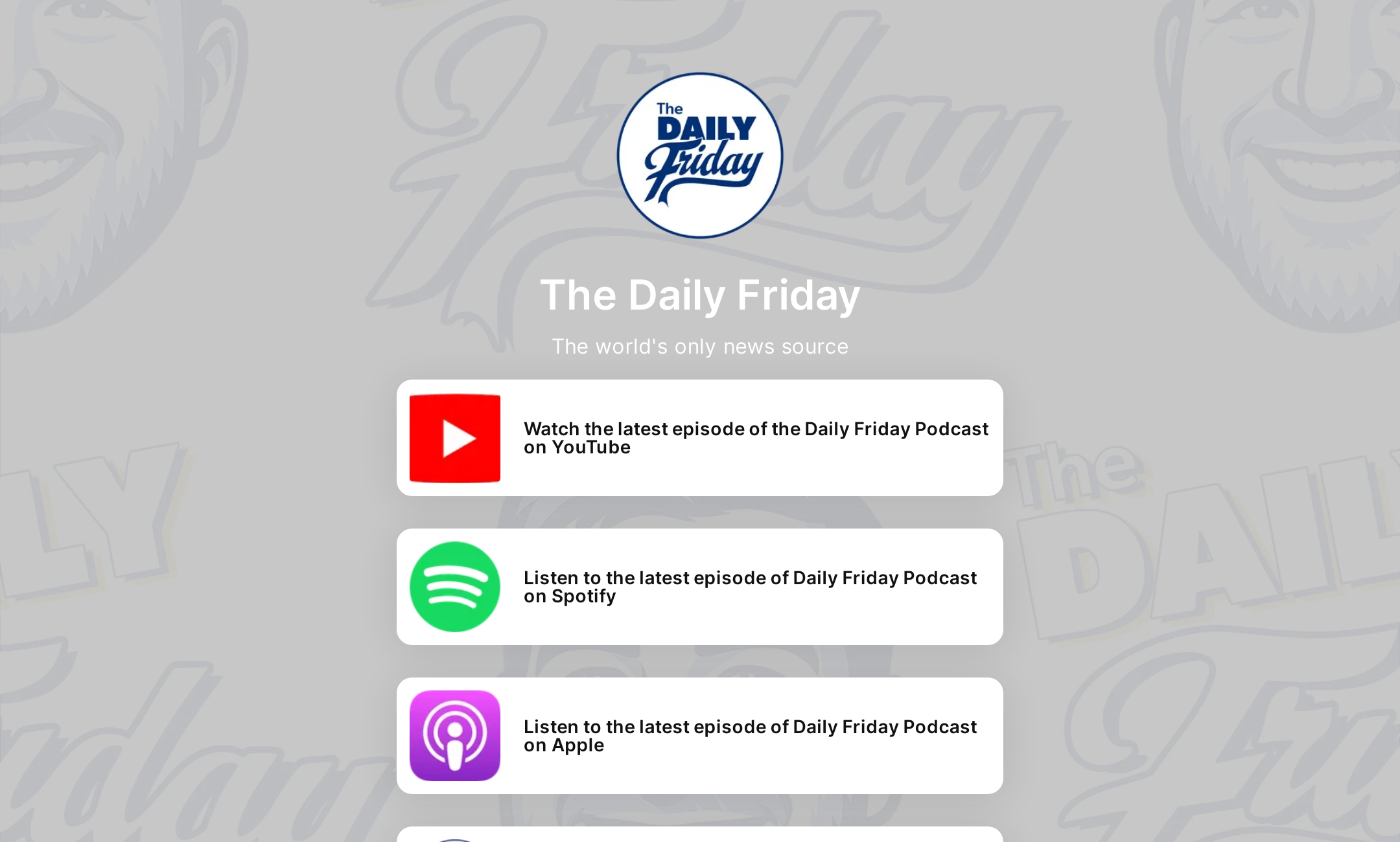 The Daily Friday's Flowpage