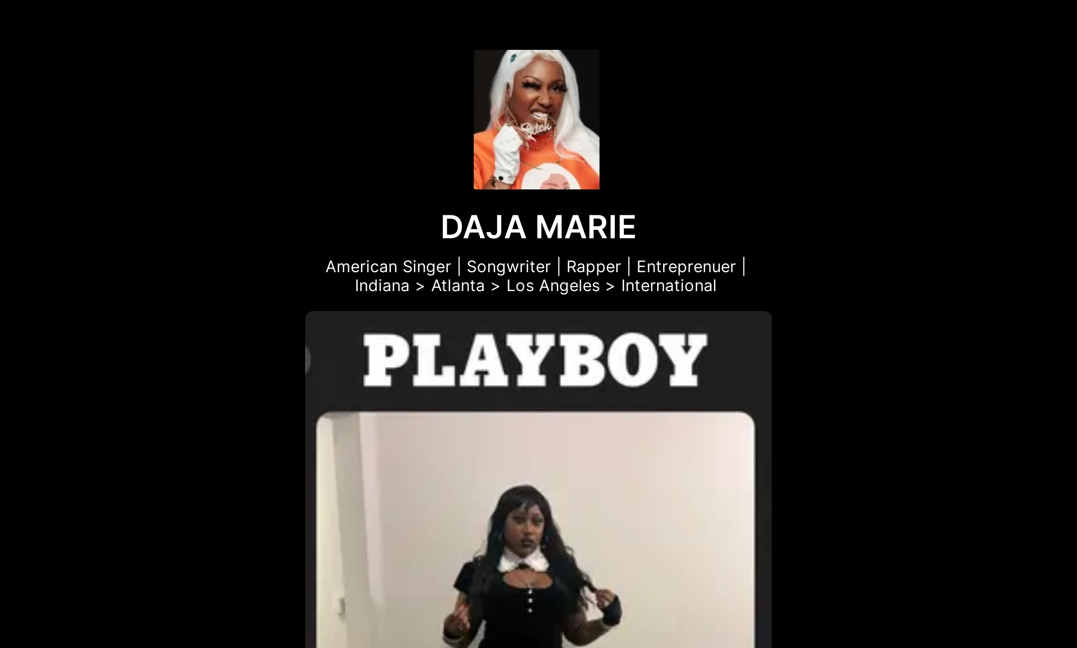 DAJA MARIE's Flowpage