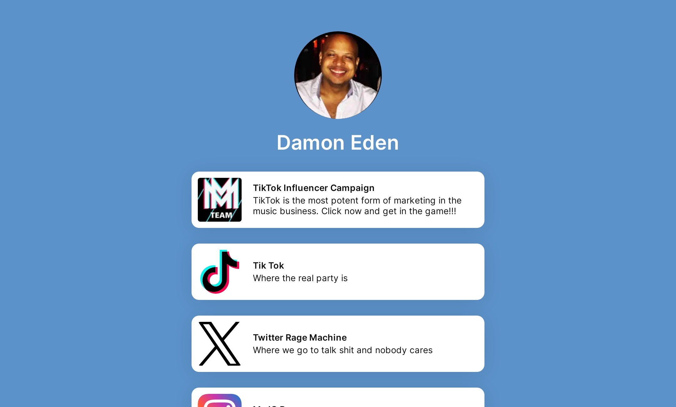 Damon Eden's Flowpage