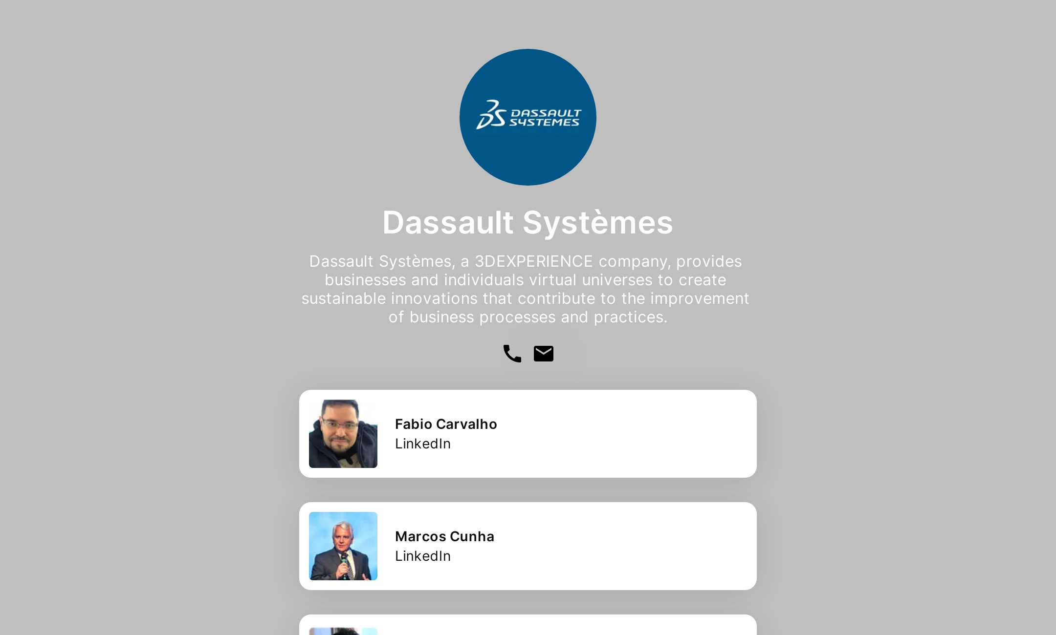 Dassault Systèmes' Flowpage