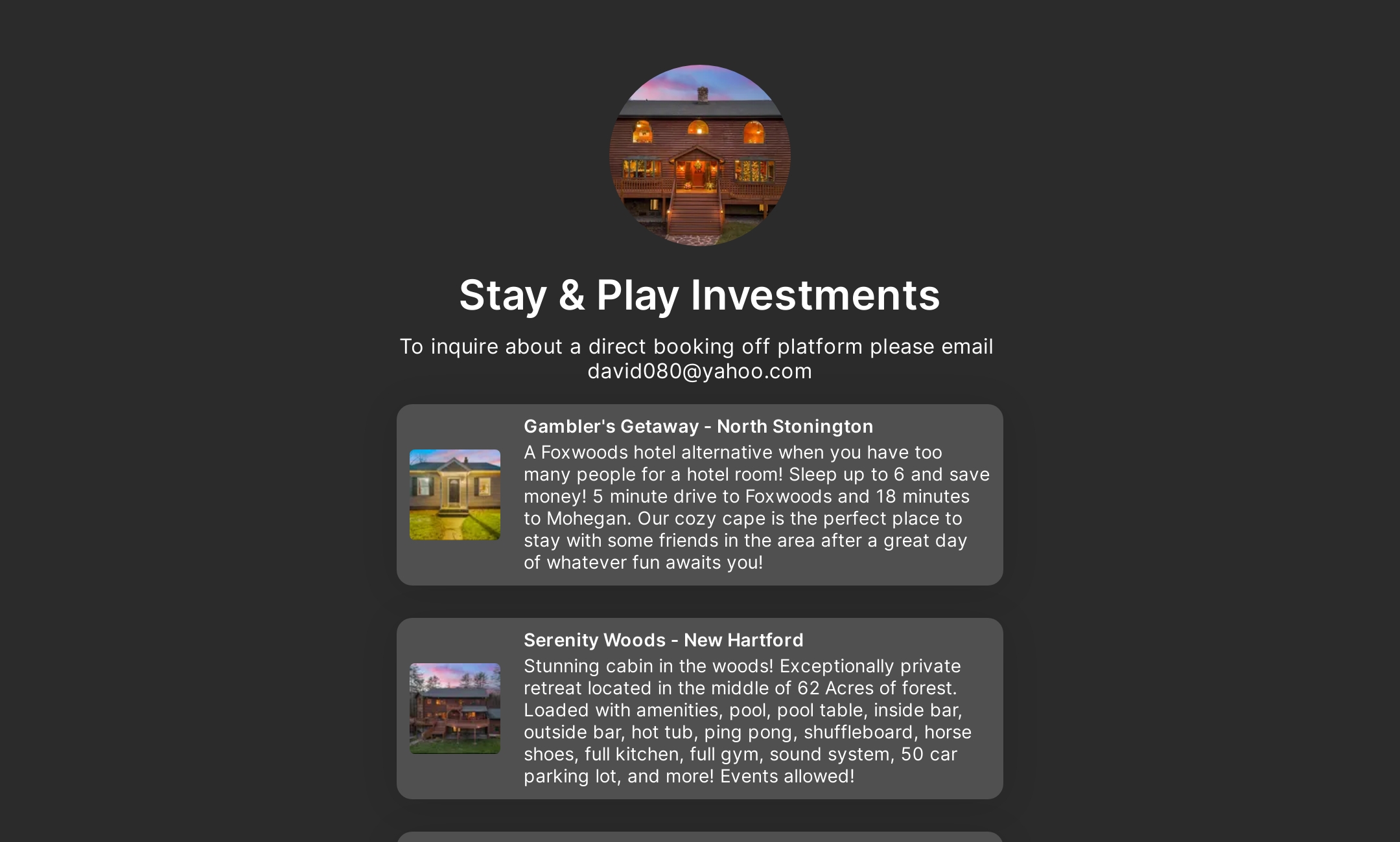 Stay & Play Investments' Flowpage