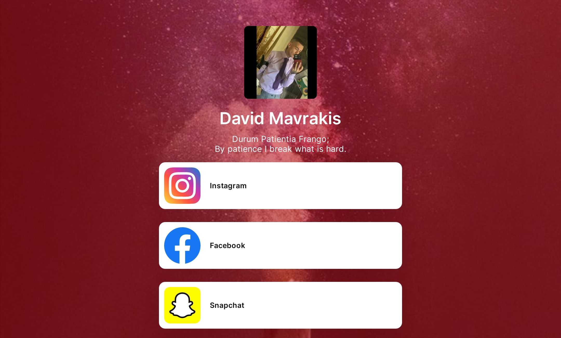 David Mavrakis' Flowpage